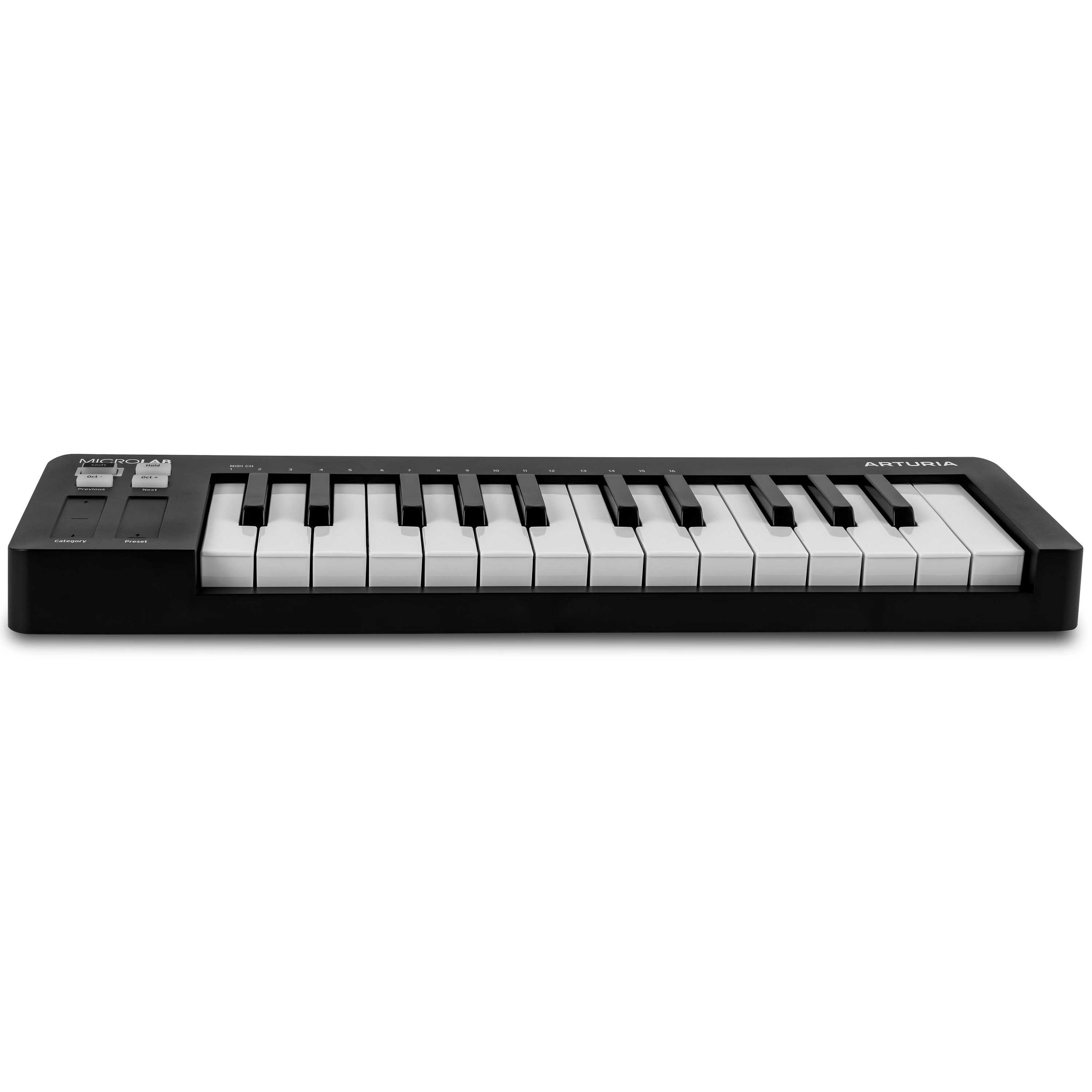 Arturia MicroLab MK3 Black - Clavier maître SonoVente.com