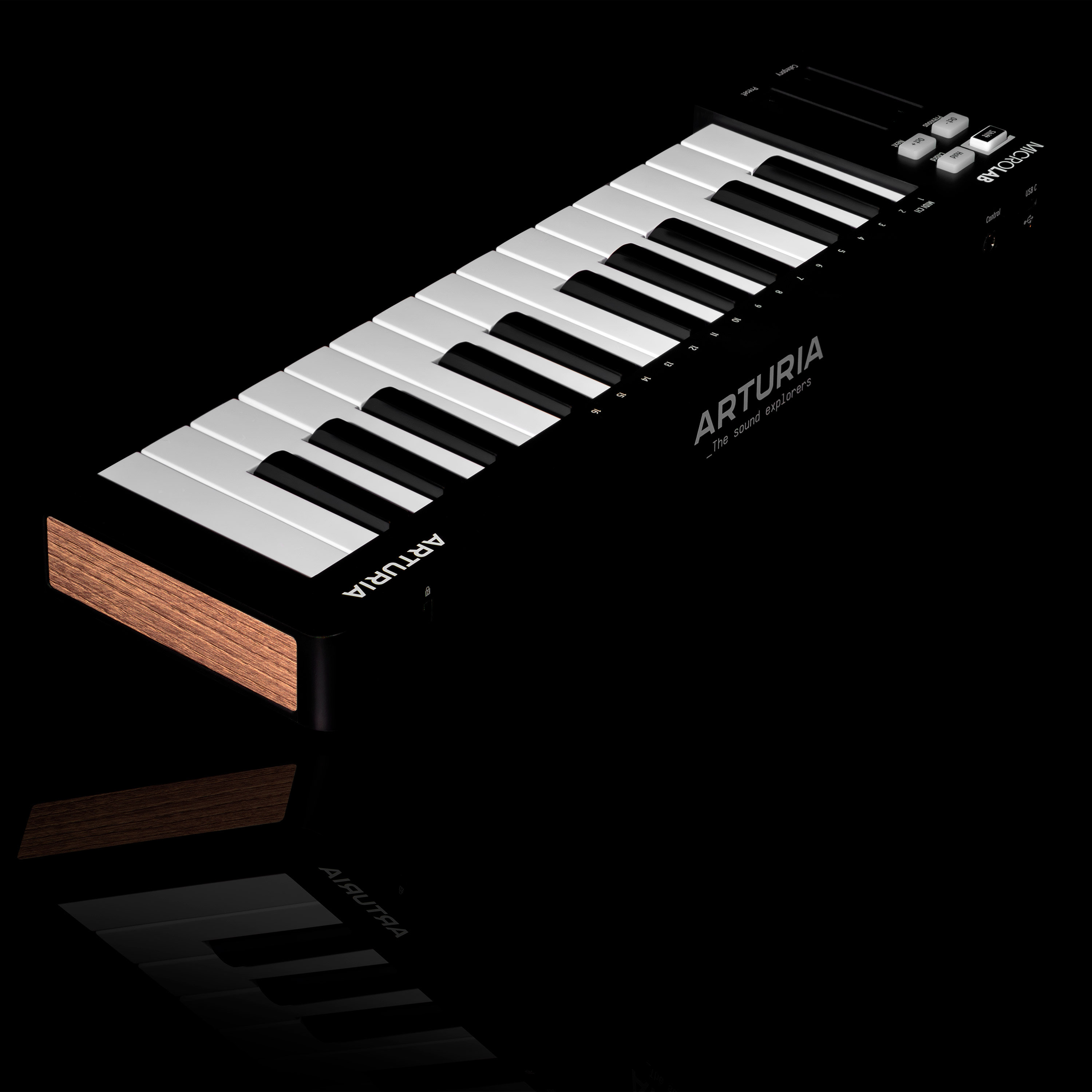 Arturia MicroLab MK3 Black - Clavier maître SonoVente.com