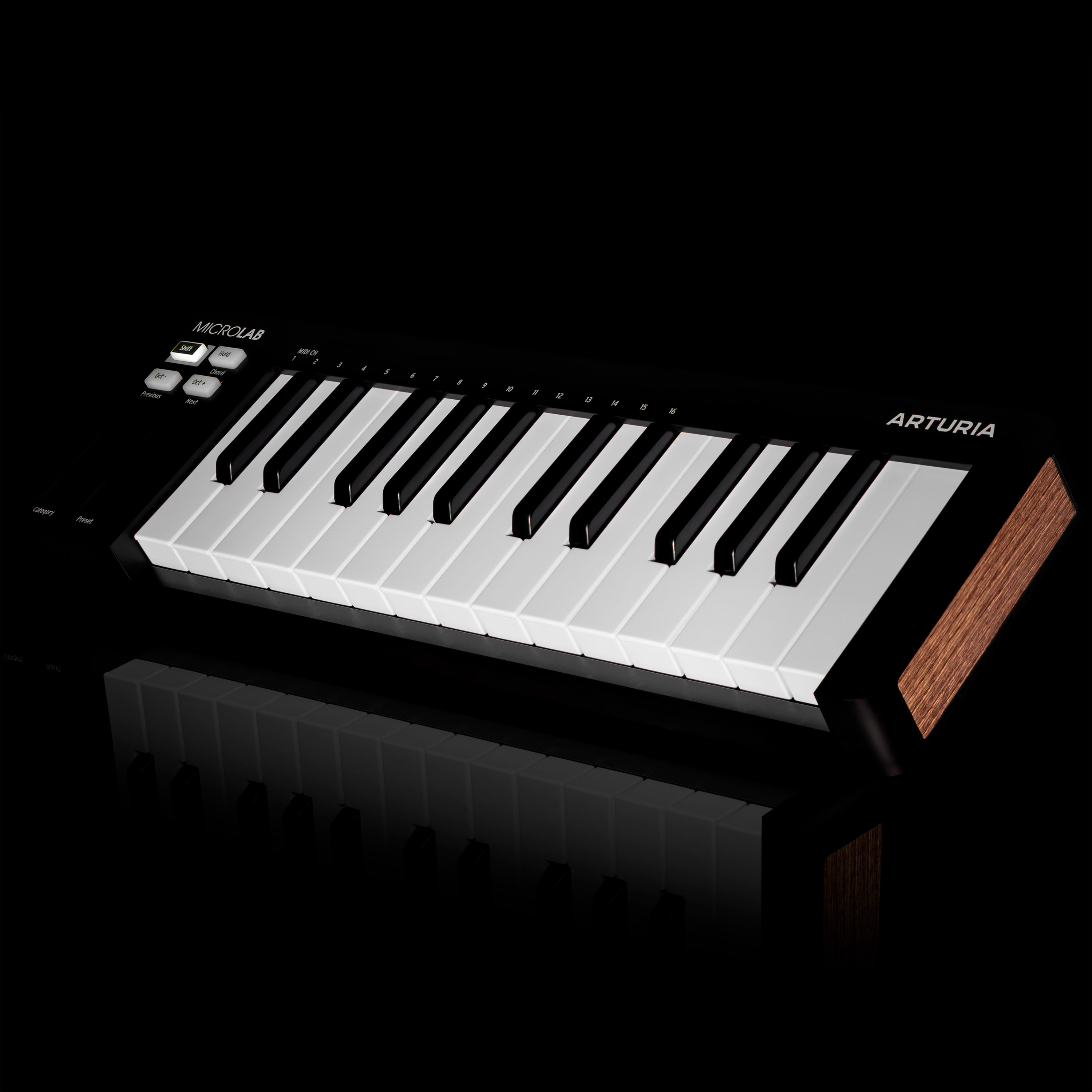 Arturia MicroLab MK3 Black - Clavier maître SonoVente.com