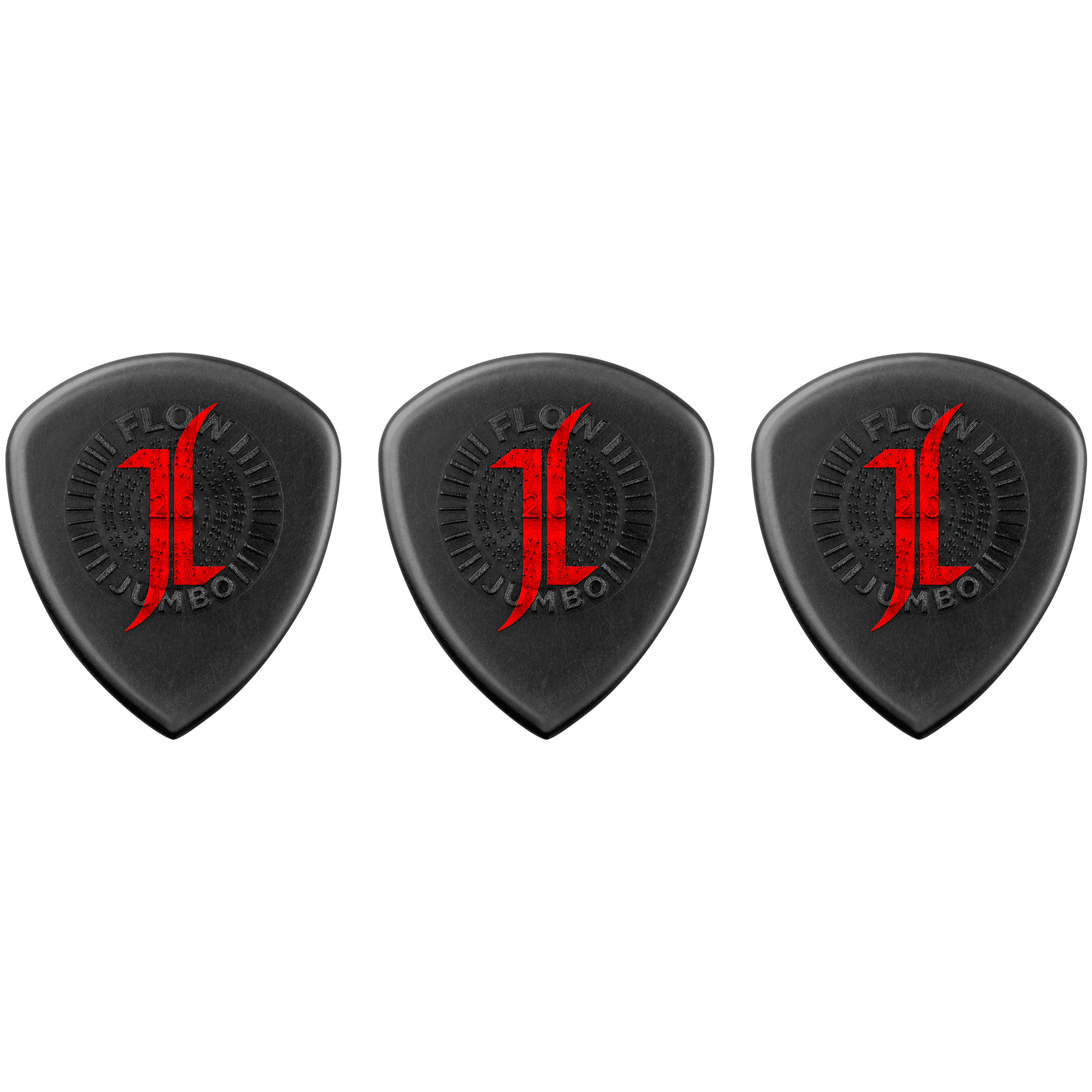 Dunlop 547PJL Jeff Loomis Custom Flow Jumbo 2,00 mm Sachet de 3 ...
