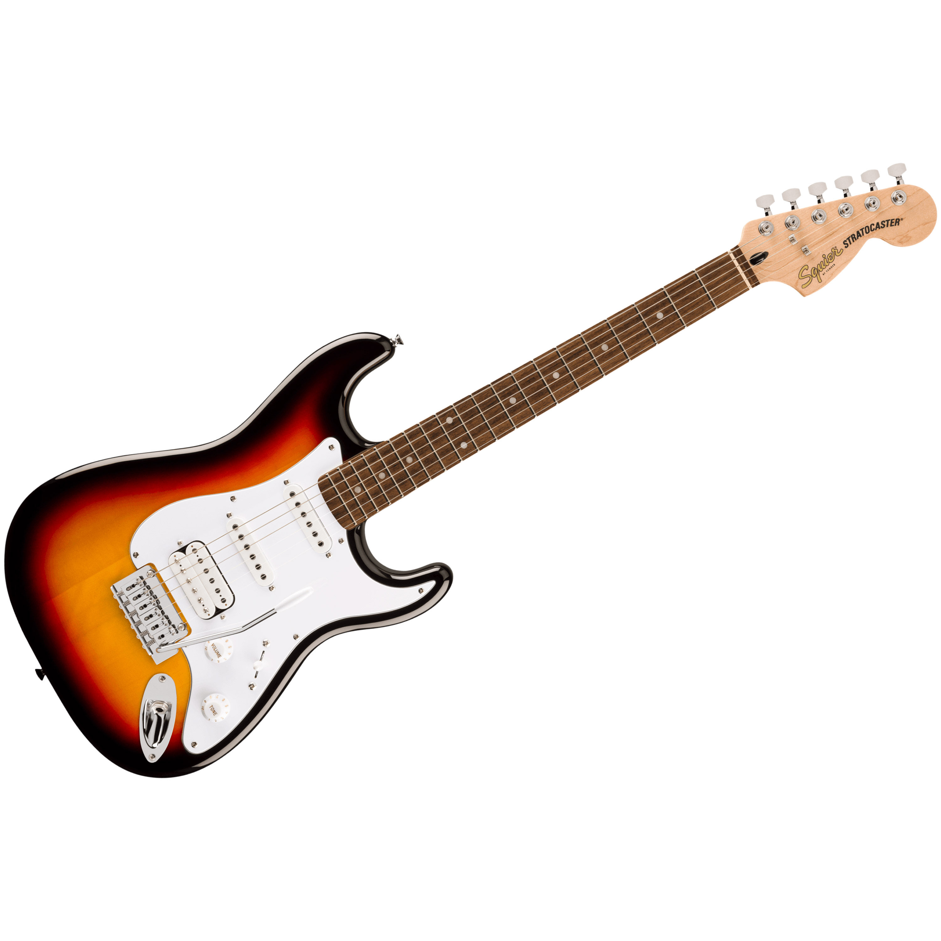 Squier by FENDER Affinity Stratocaster Junior HSS LRL 3-Color Sunburst - Guitare électrique ...