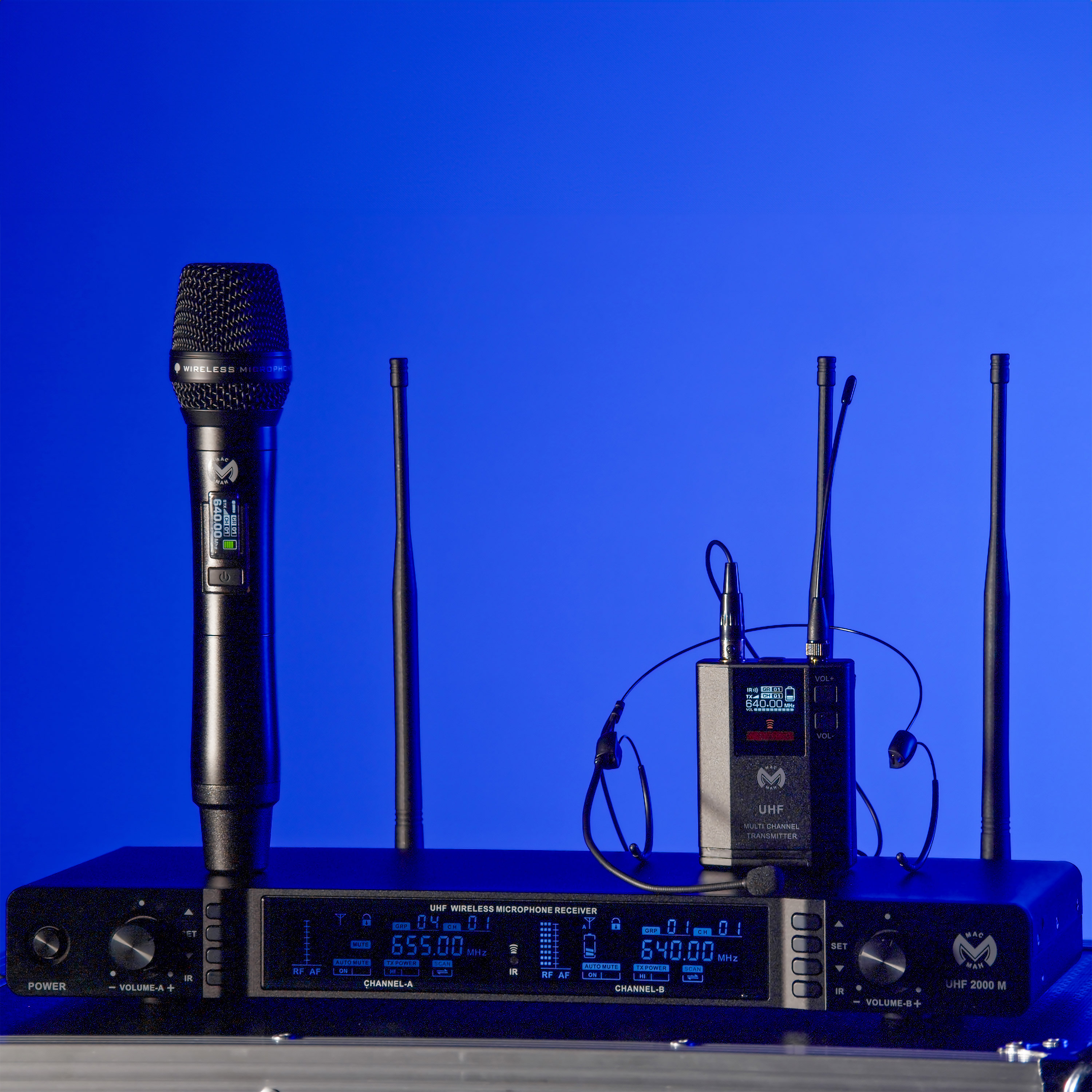 Mac Mah UHF 1000 Bodypack - Accessoires système HF SonoVente.com