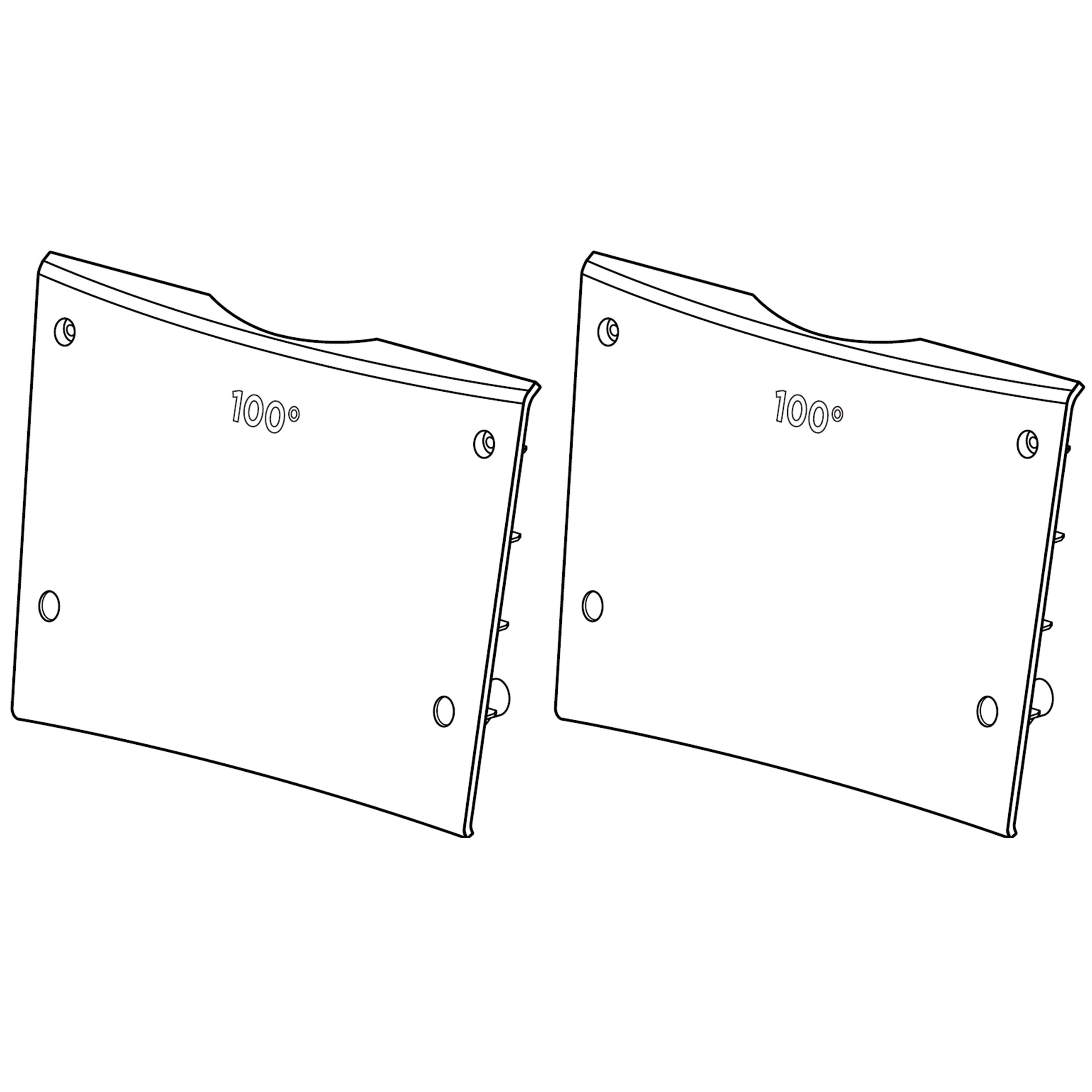 Bose Professional AMWG4010 ArenaMatch AM40 WaveGuide 100 (la paire ...