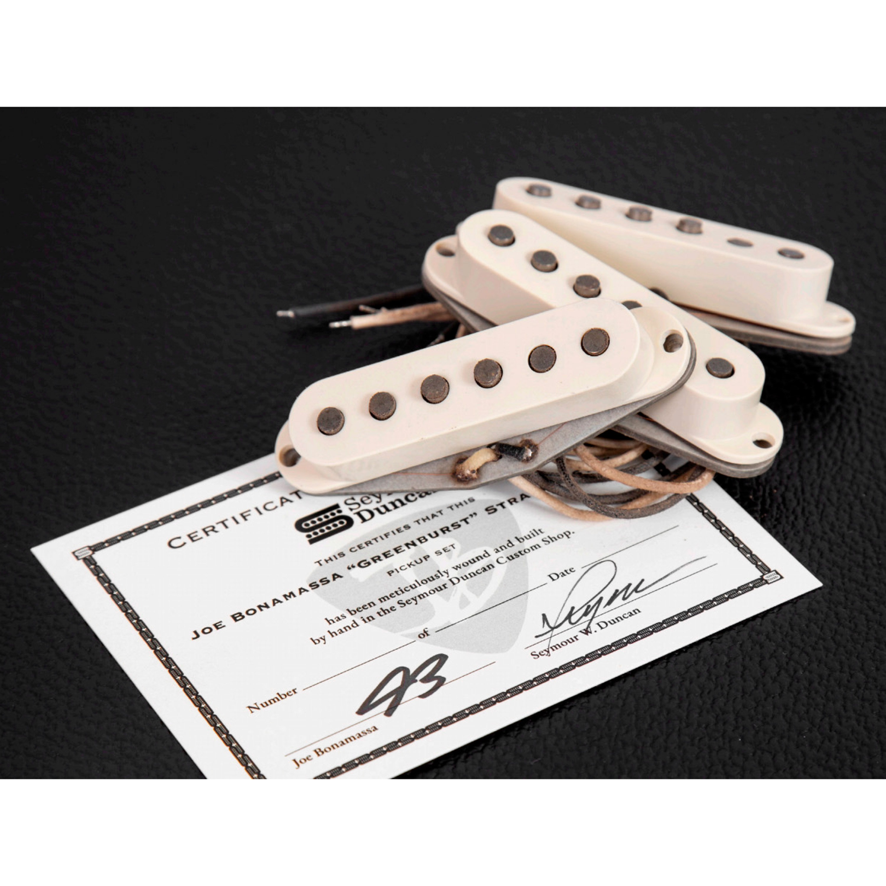 Fishman Joe Bonamassa’s ’63 Cradle Rock Strat Set Limited Edition ...
