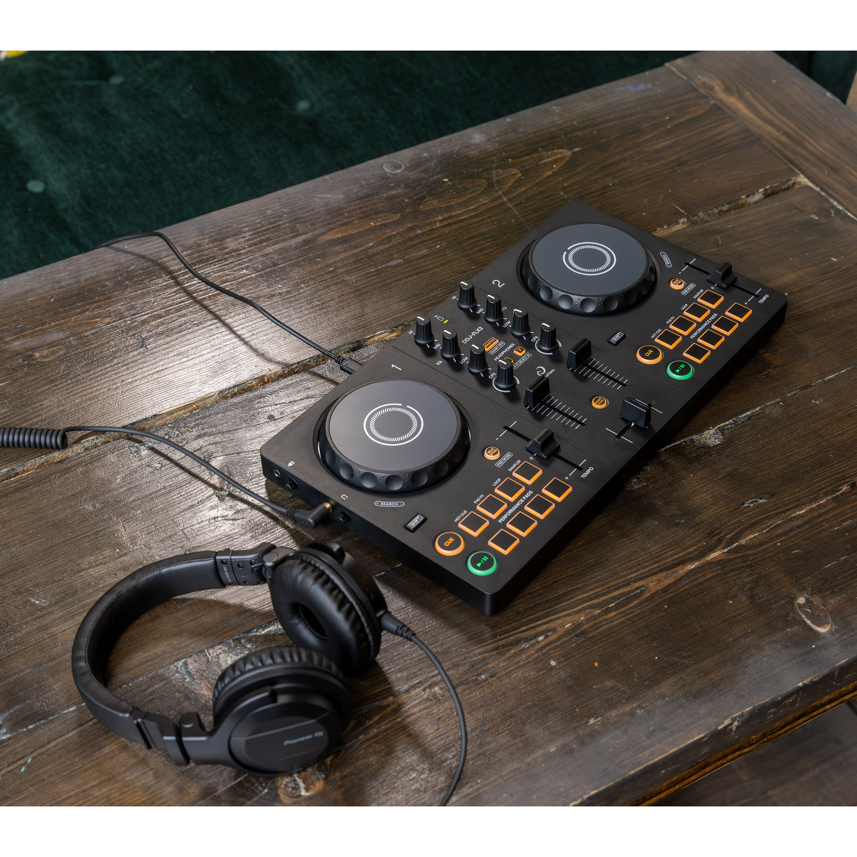 Pioneer DJ Pack DDJ-FLX2 + Eva Case - Contrôleur DJ USB SonoVente.com
