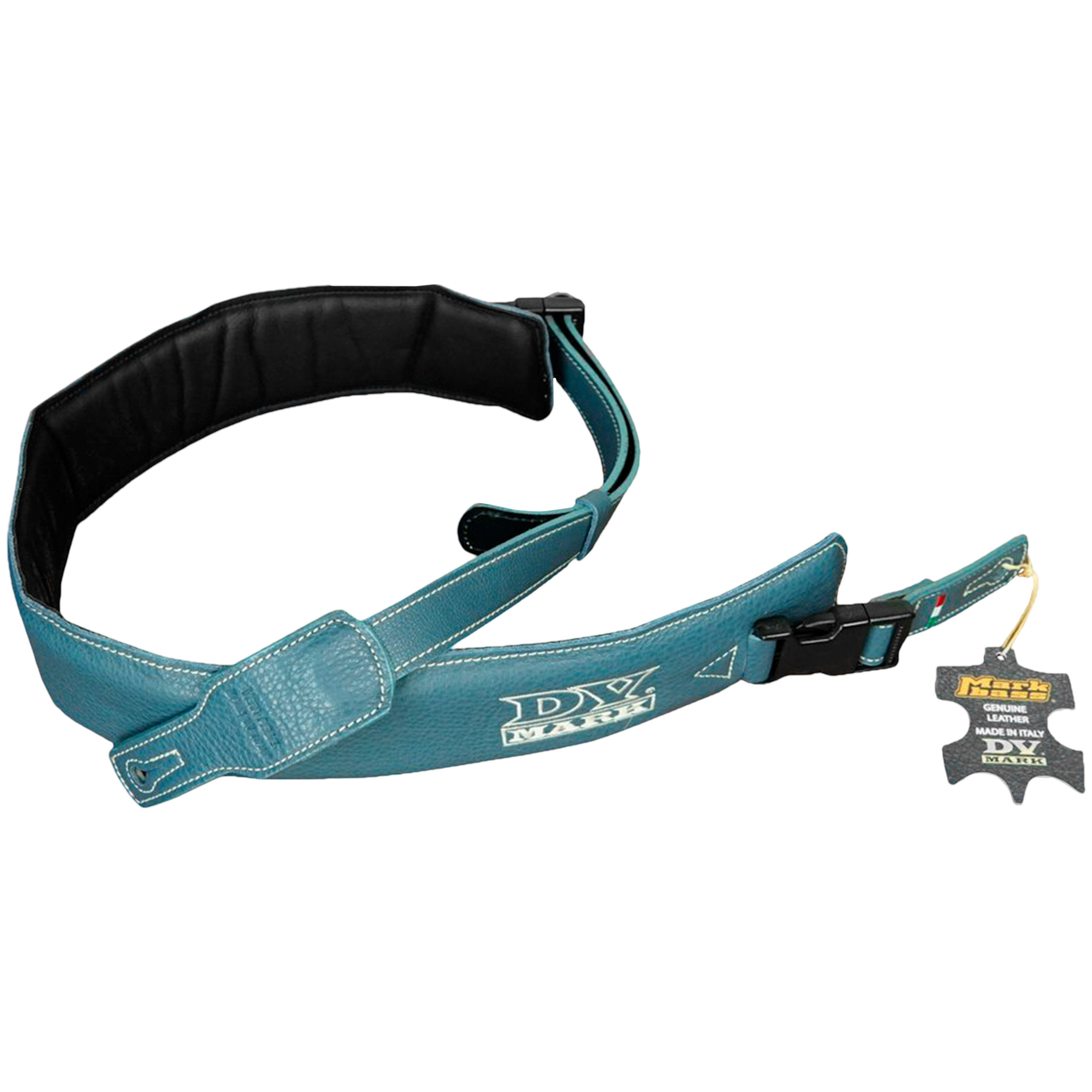 DV Mark Strap M DV Genuine Leather 65 mm Blue - Sangle guitare ...