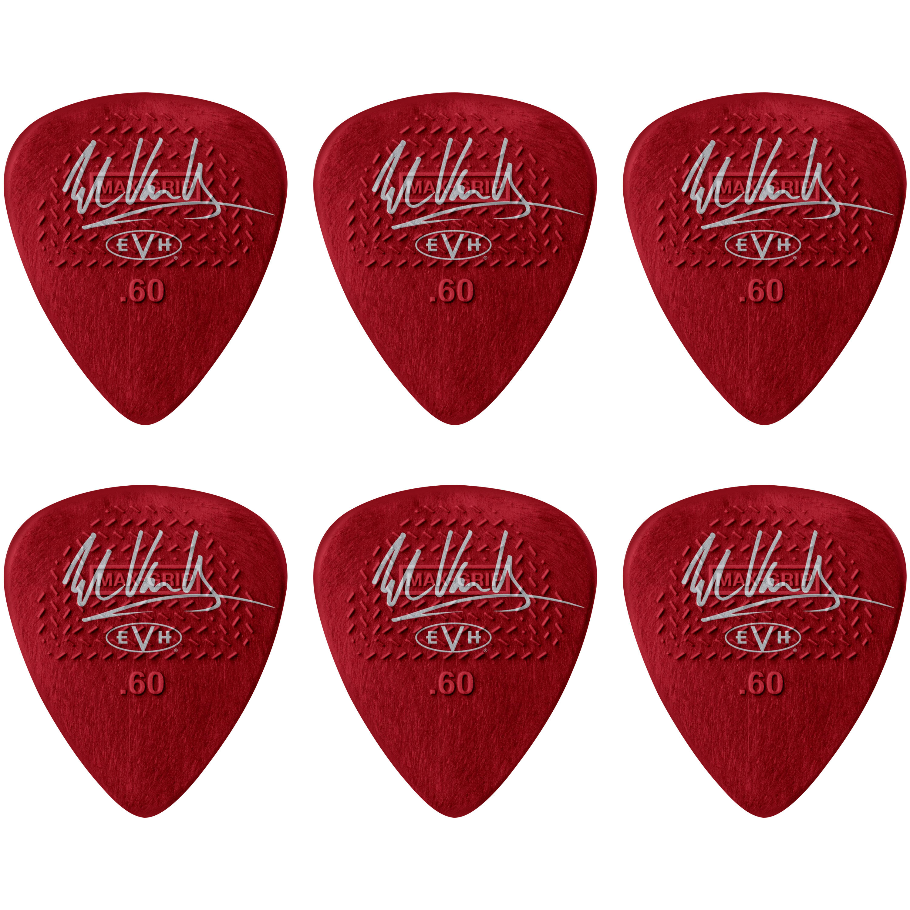 Dunlop EVHR07 EVH Shark Guitar Max Grip Sachet de 6 - Bemiddelaars ...