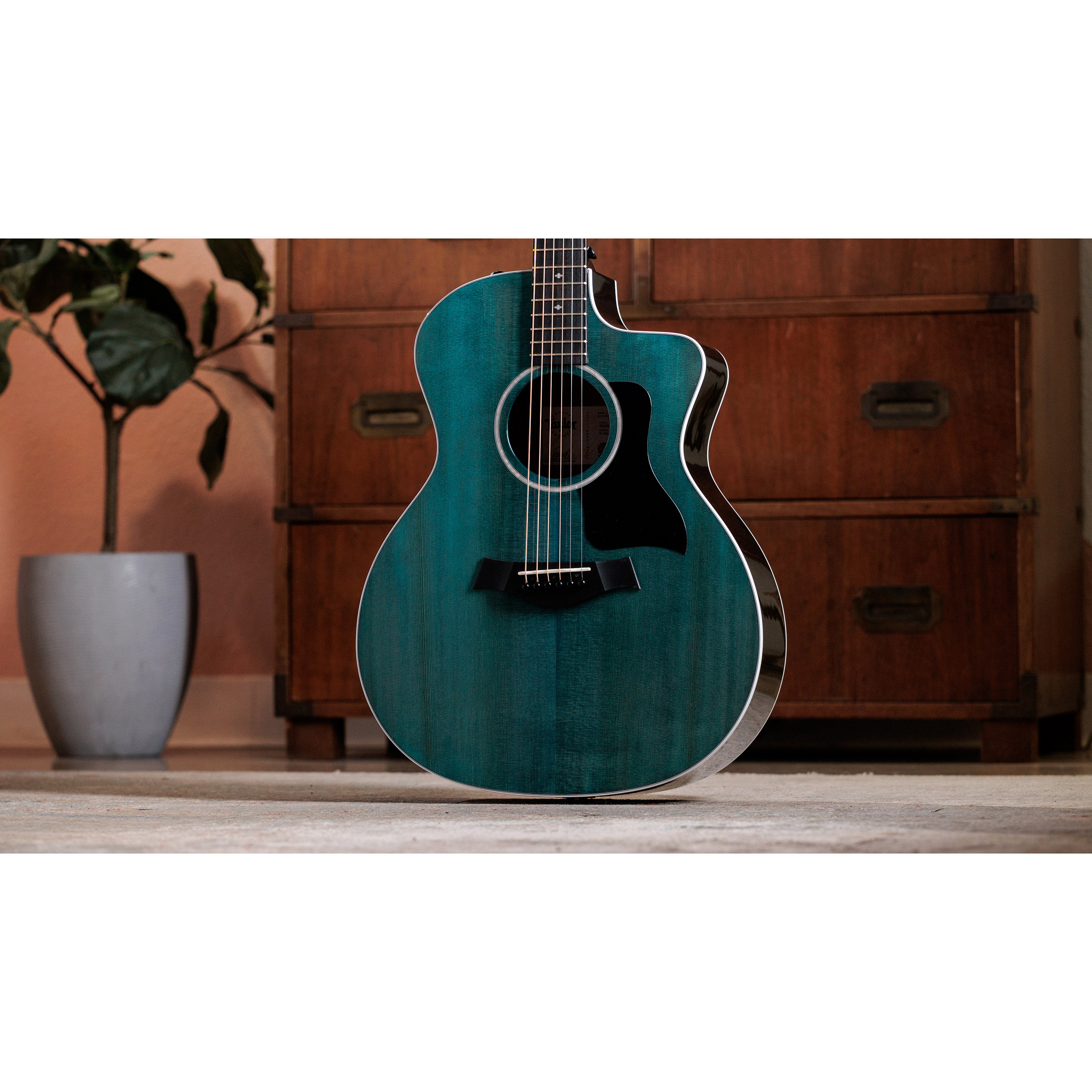 Taylor 214ce Plus Special Edition Blue - Guitare folk électro SonoVente.com