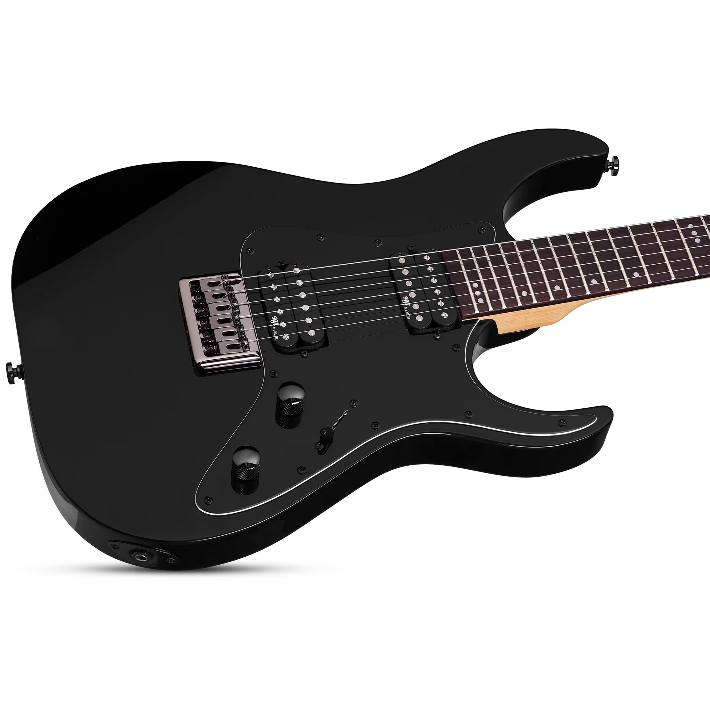 Schecter SGR Banshee Gloss Black - Guitare métal / moderne SonoVente.com