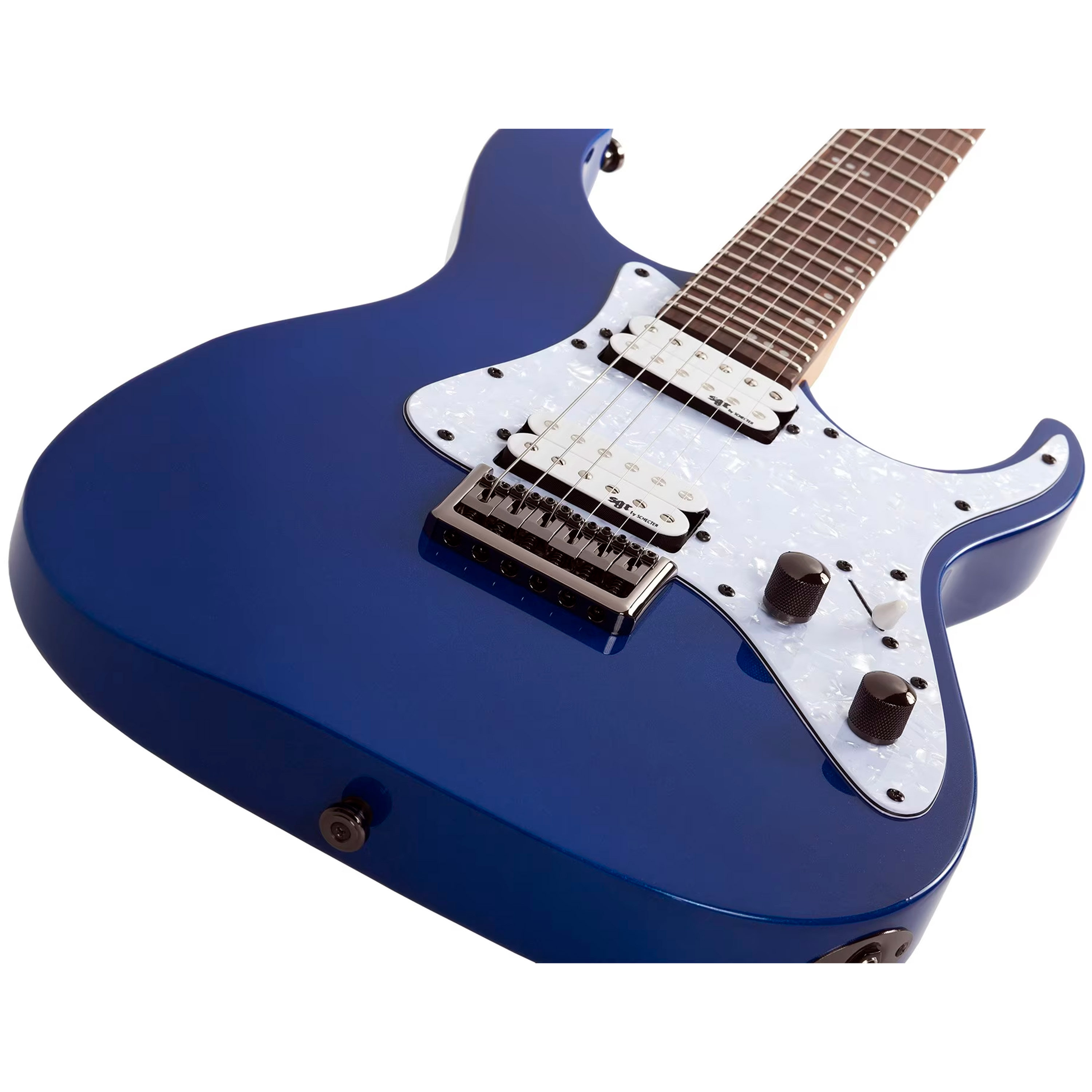 Schecter SGR Banshee Electric Blue - Guitare métal / moderne SonoVente.com