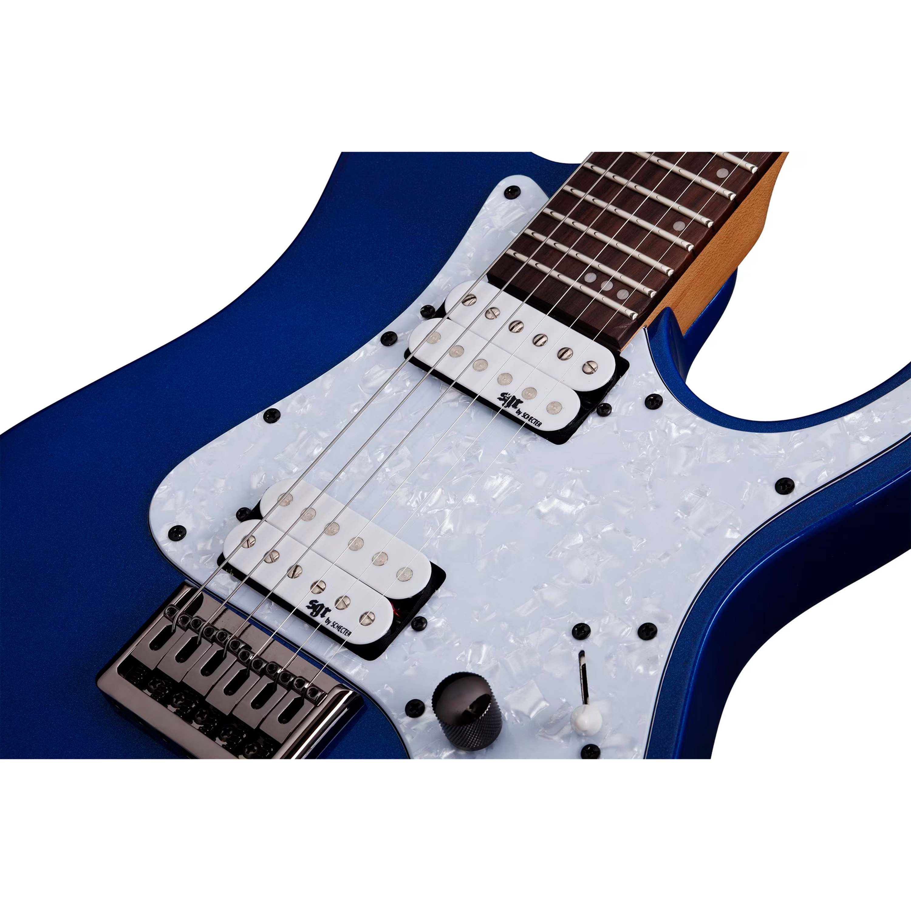 Schecter SGR Banshee Electric Blue - Guitare métal / moderne SonoVente.com