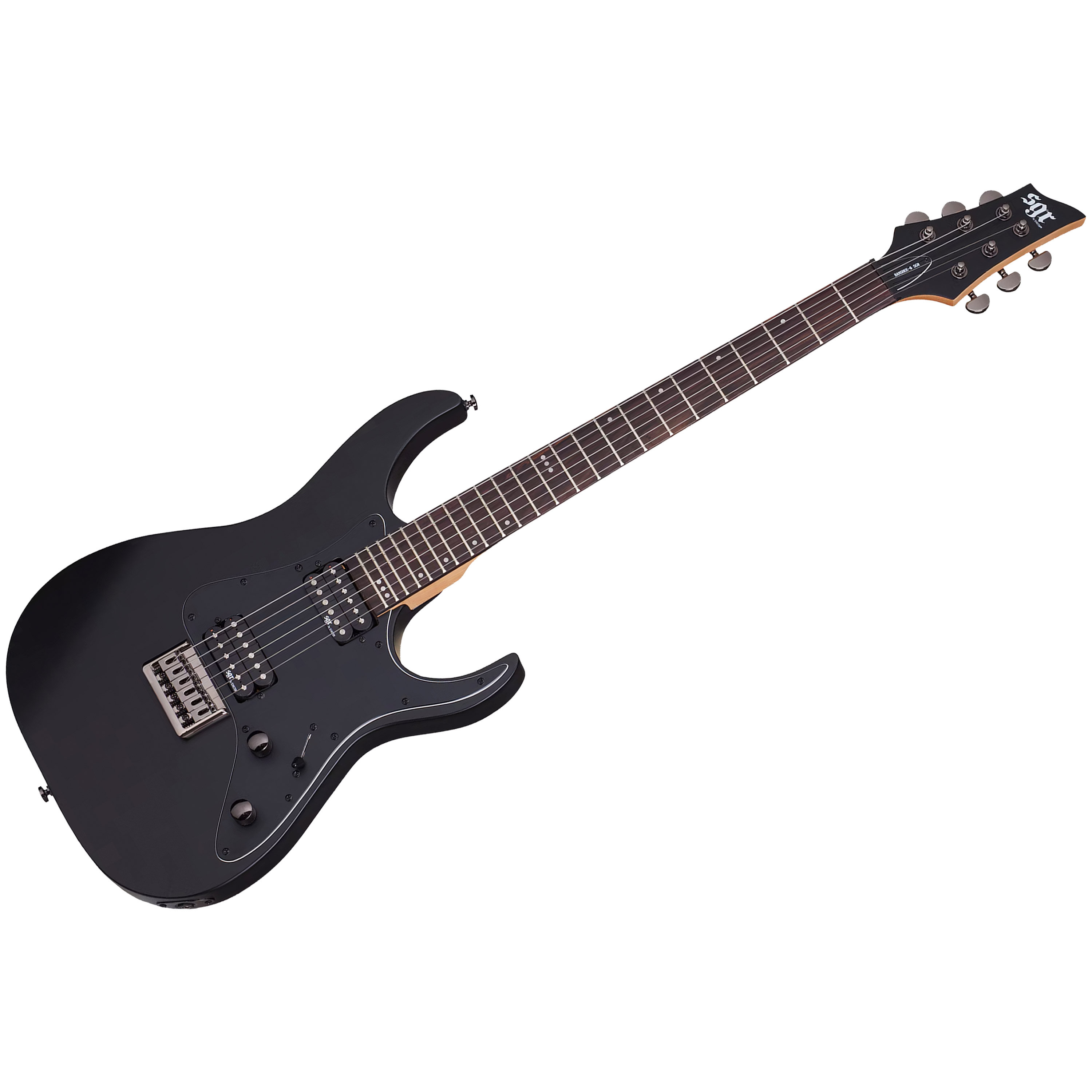 Schecter SGR Banshee Midnight Satin Black - Guitare métal / moderne ...