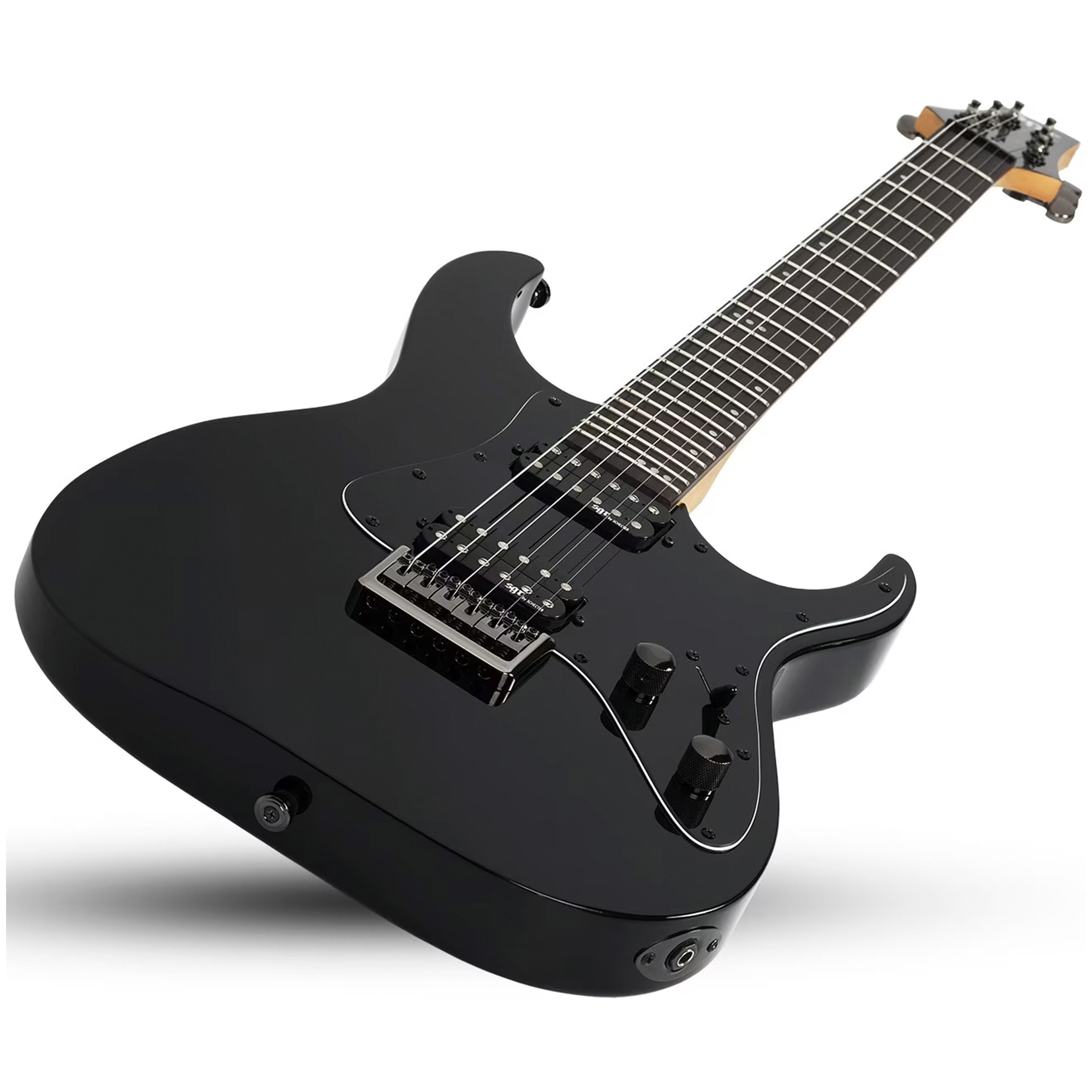 Schecter SGR Banshee Midnight Satin Black - Guitare métal / moderne ...