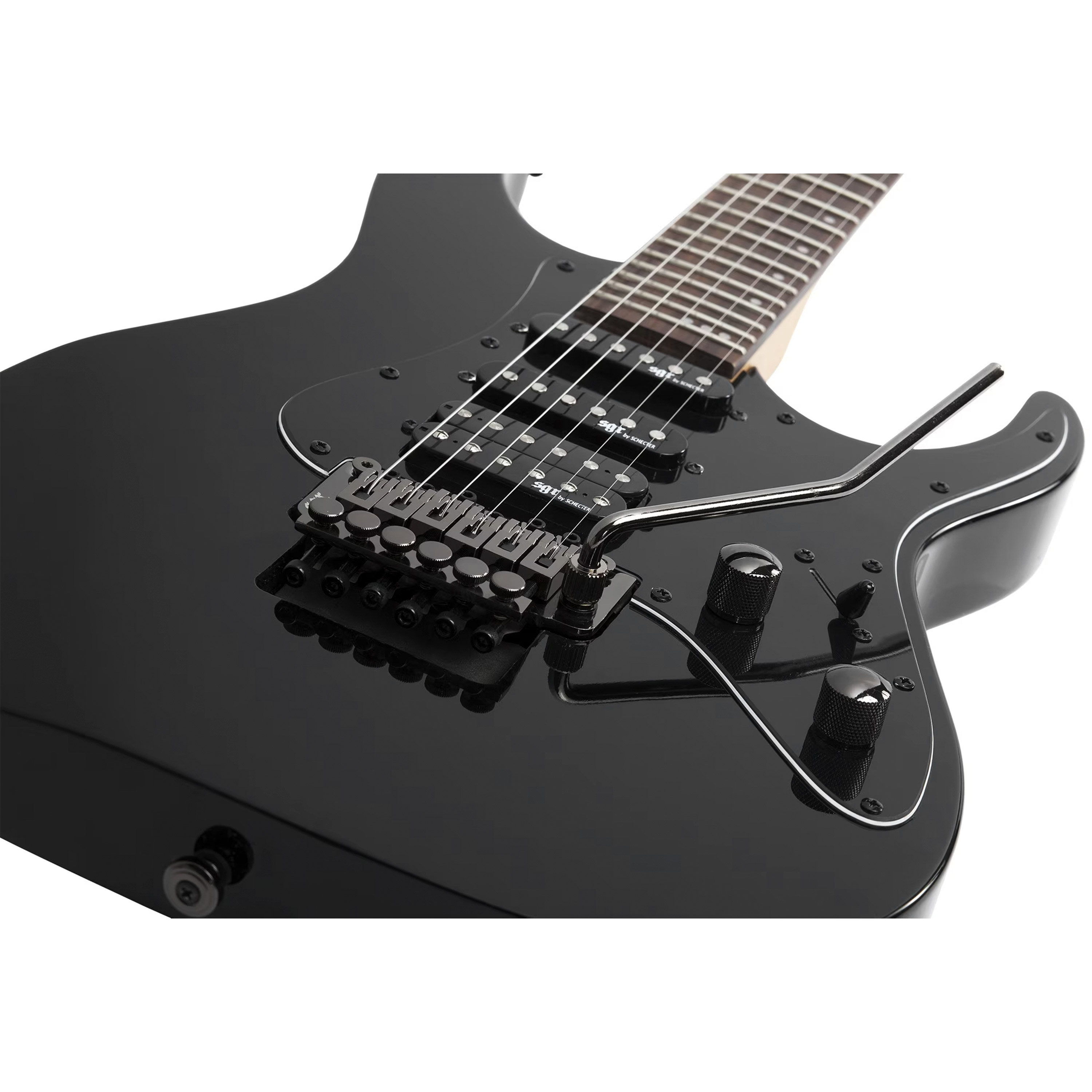 Schecter SGR Banshee Floyd Rose Gloss Black - Guitare métal / moderne ...
