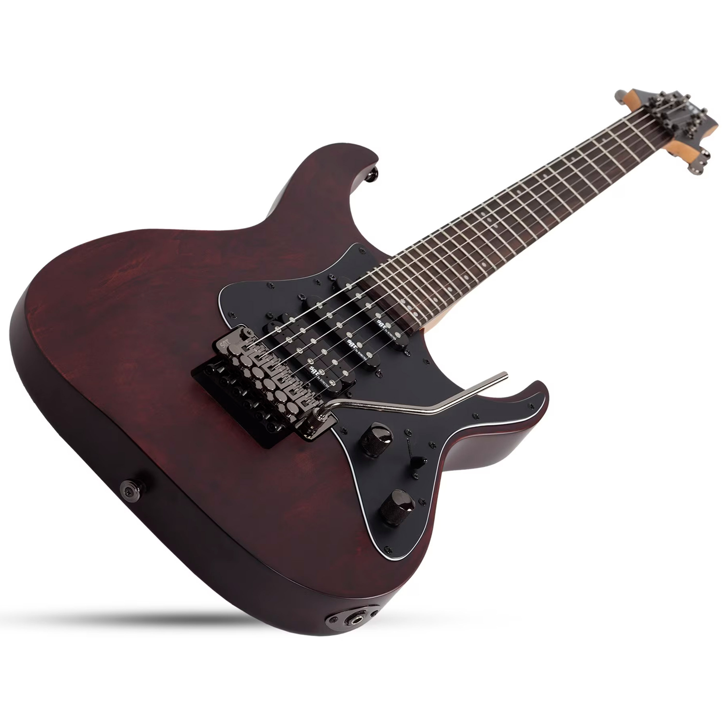 Schecter SGR Banshee Floyd Rose Walnut Satin - Guitare métal / moderne ...