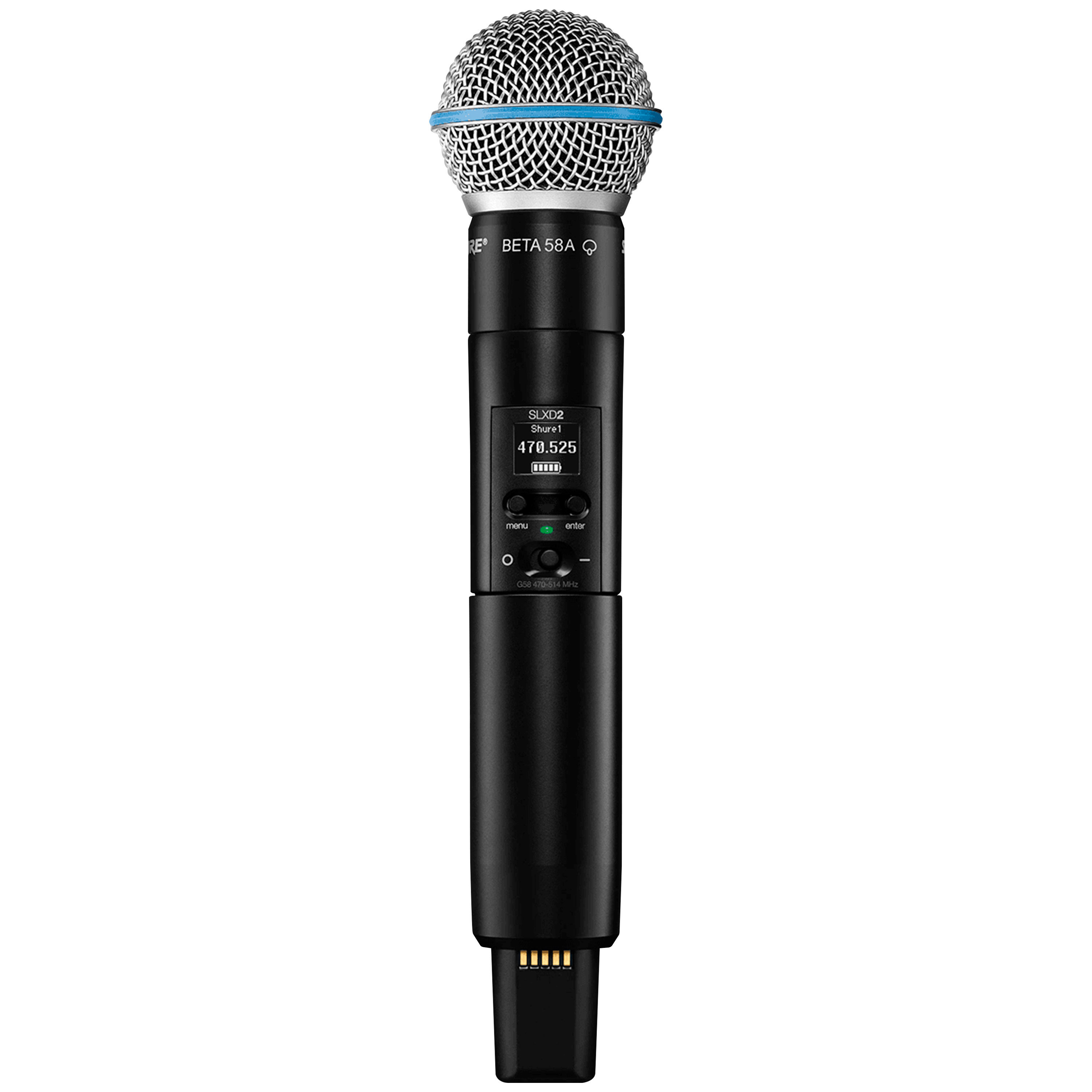 Shure SLXD2-B58 K59 - Micro HF chant SonoVente.com