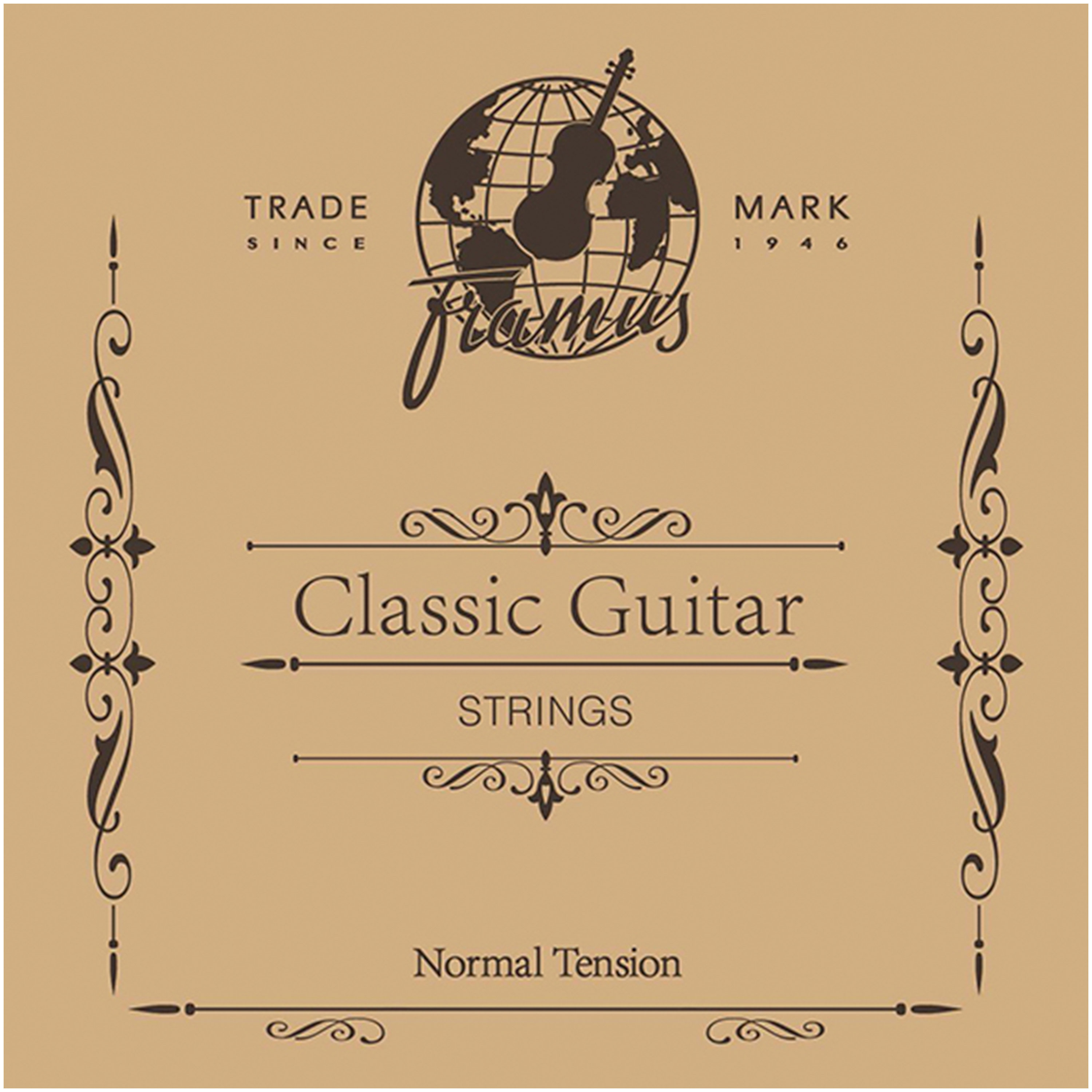 Warwick 49450 NT SET Jeux Guitare Classique tension normale - Cordes ...