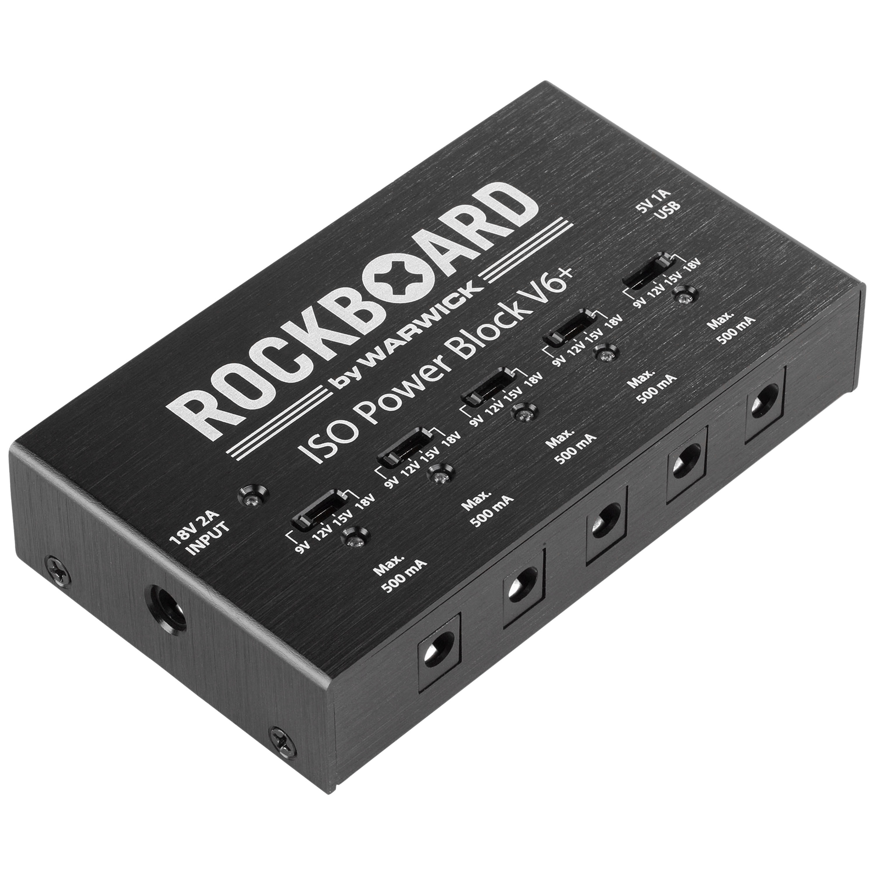 Rockboard Power Block ISO V6+ - Alimentation pédale SonoVente.com