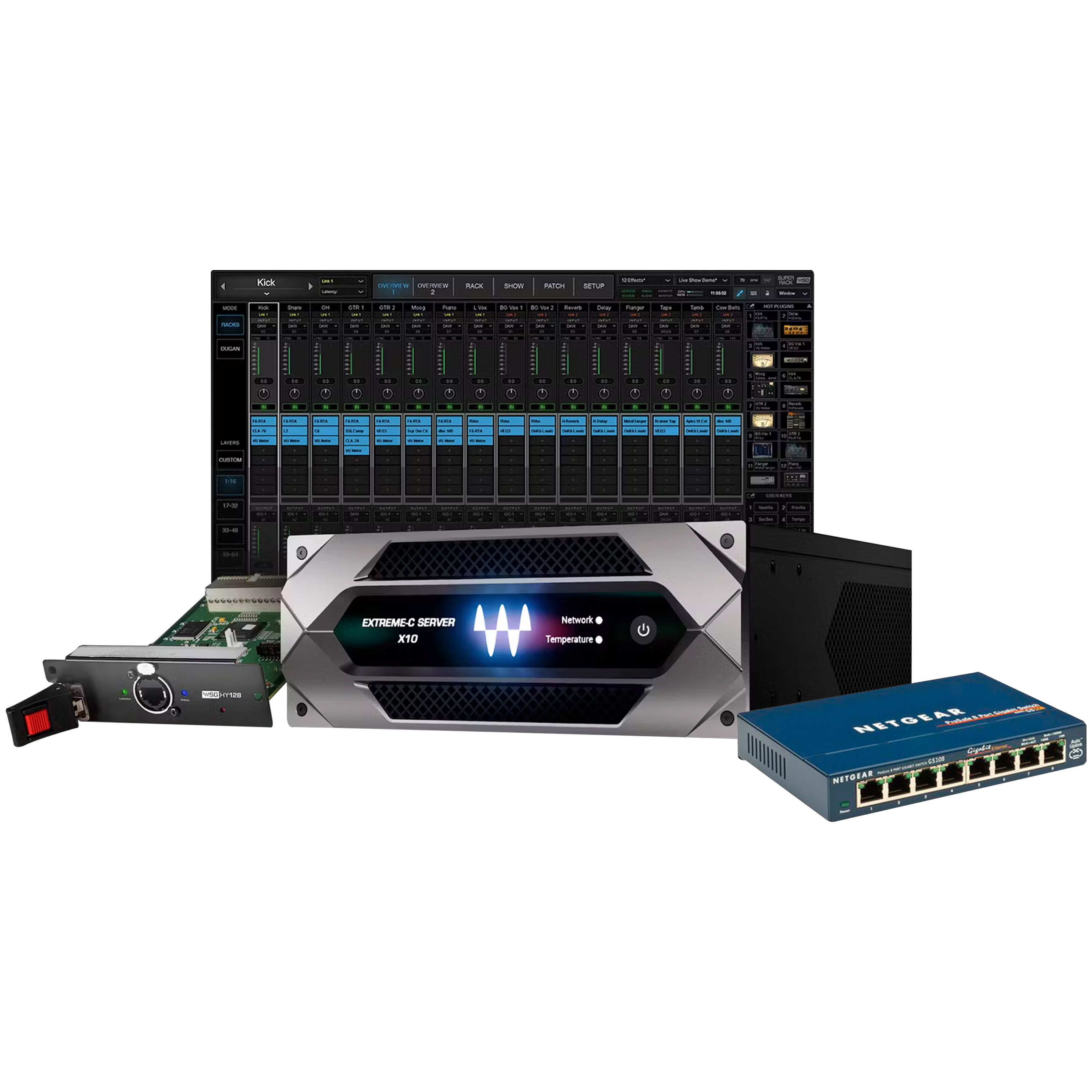 Waves Pack Extreme-C SoundGrid Server + Ext Card Yamaha - Multi-effets SonoVente.com - Cameroun