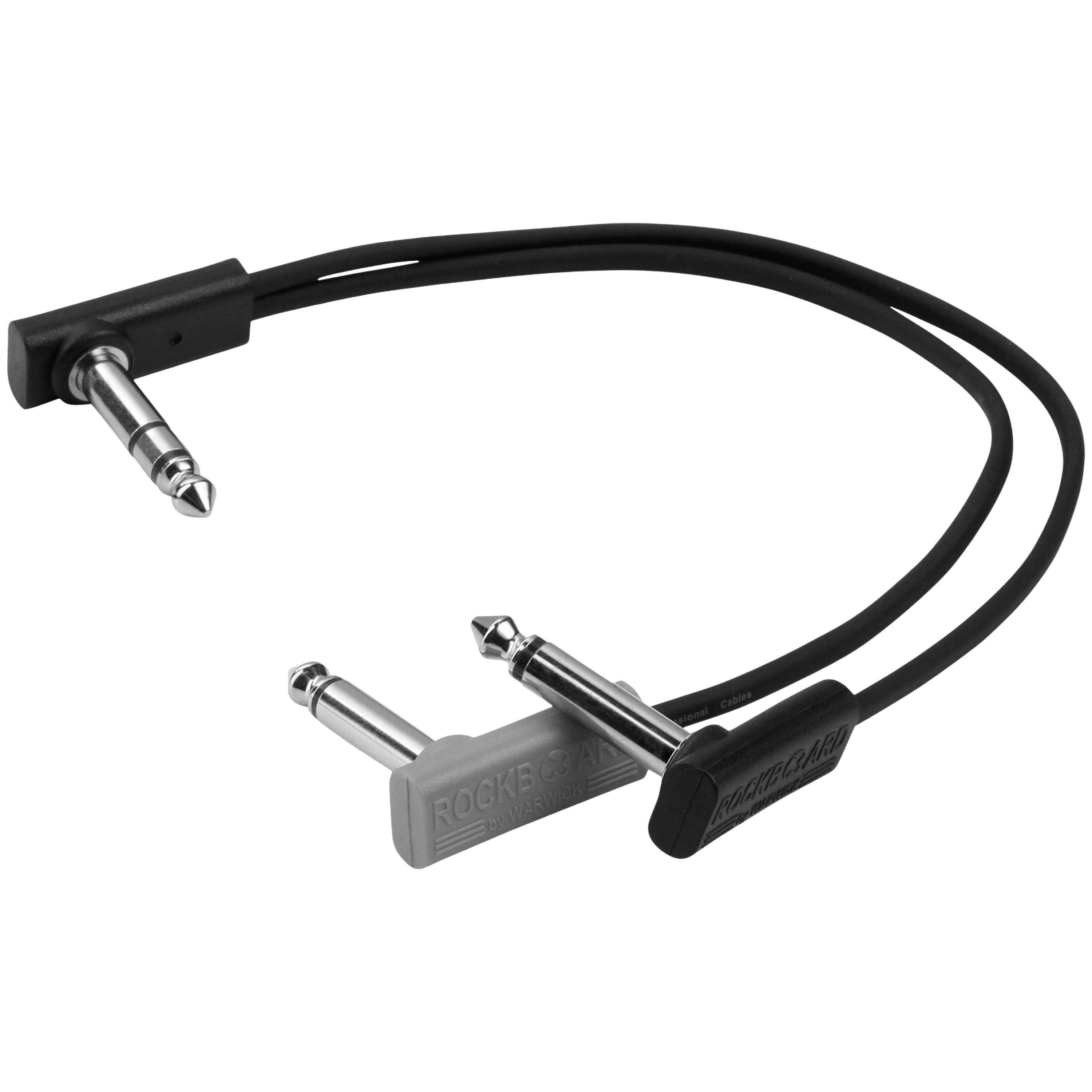 Rockboard Patch plat Y Splitter 20 cm - Câbles en Y SonoVente.com