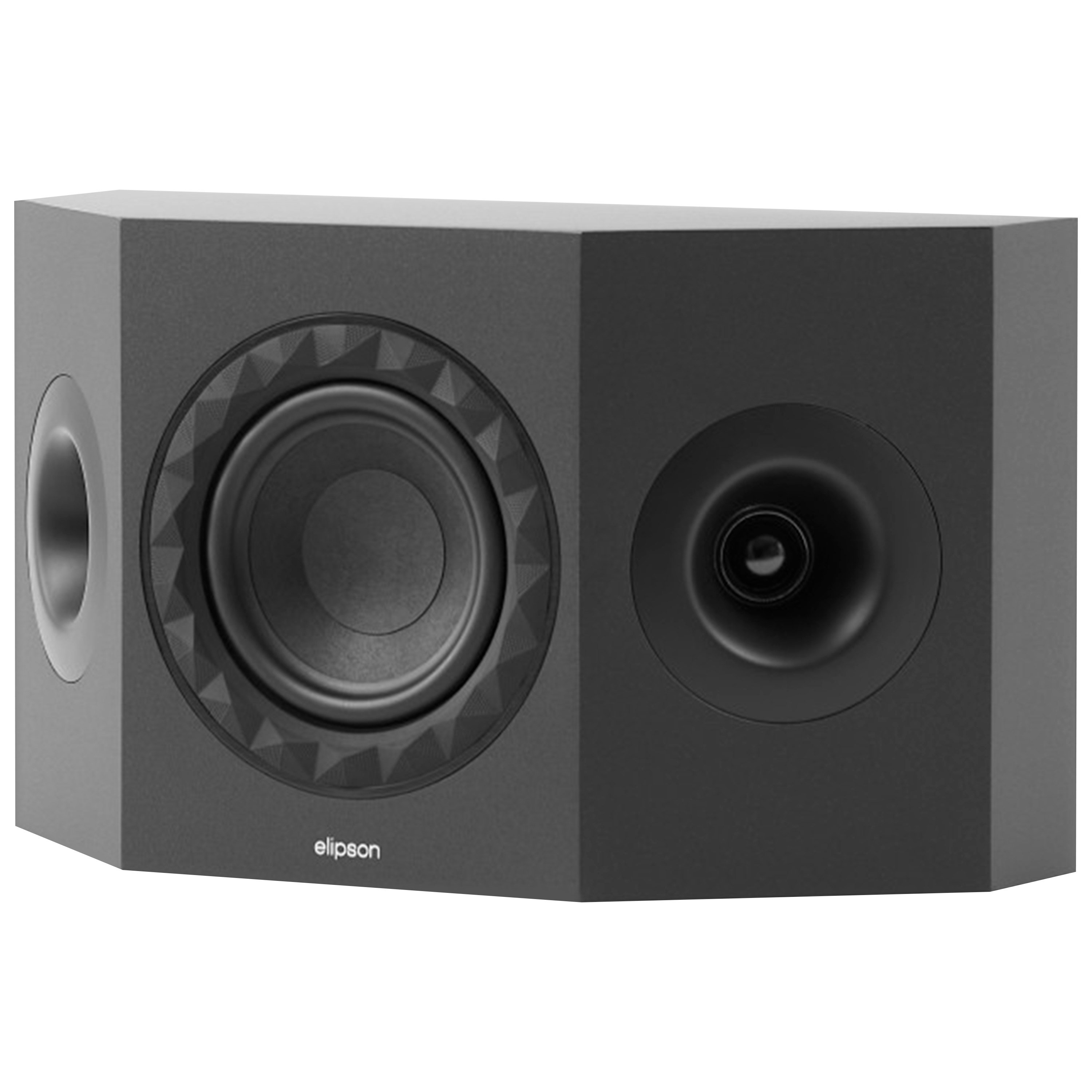 Elipson Prestige Facet II 7SR Black Matt (la paire) - Enceintes home ...