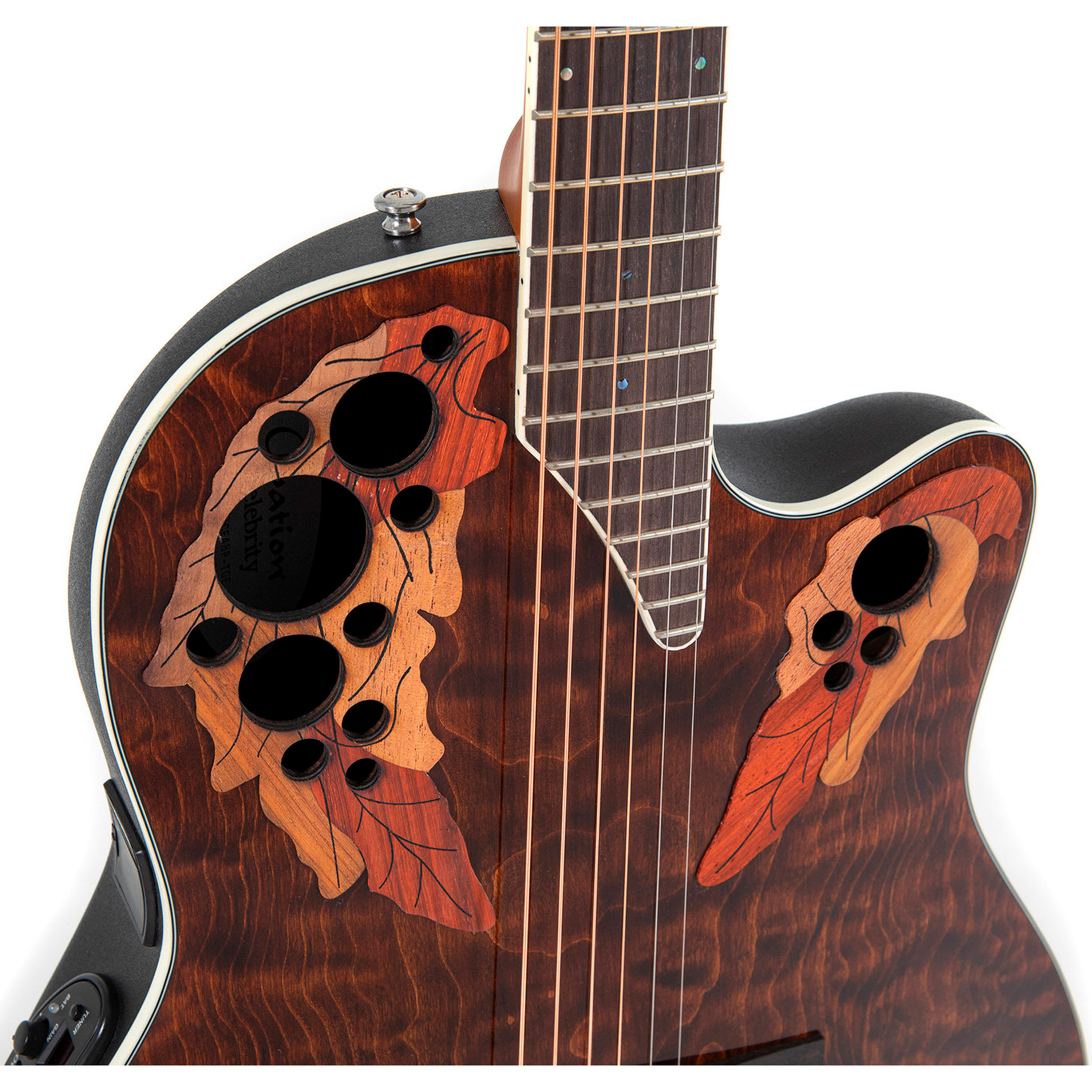 Ovation CE48P TGE G Guitar Celebrity Elite Plus Super Shallow Brown ...