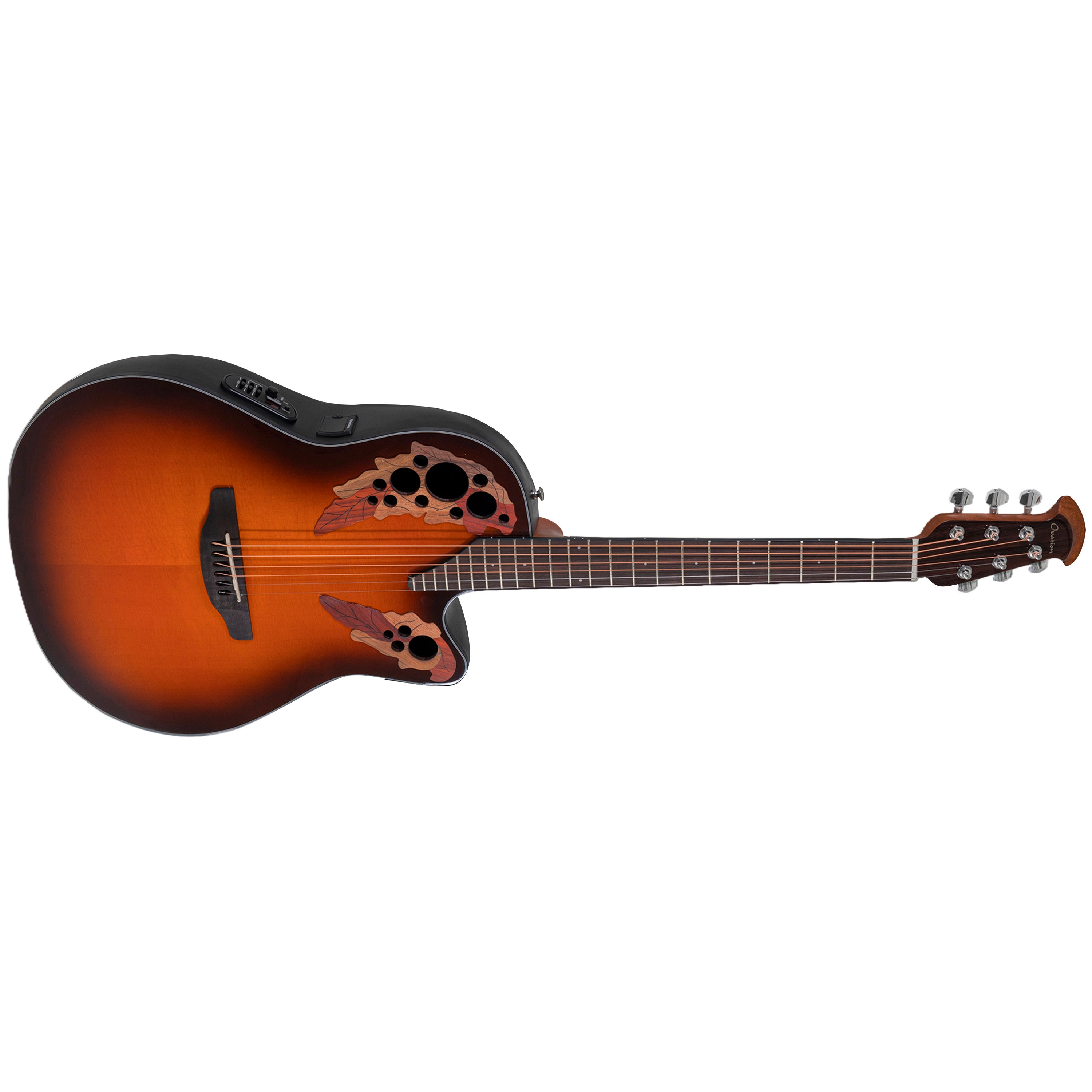 Ovation CE44 1 G Celebrity Elite Mid Cutaway Sunburst - Guitare folk ...