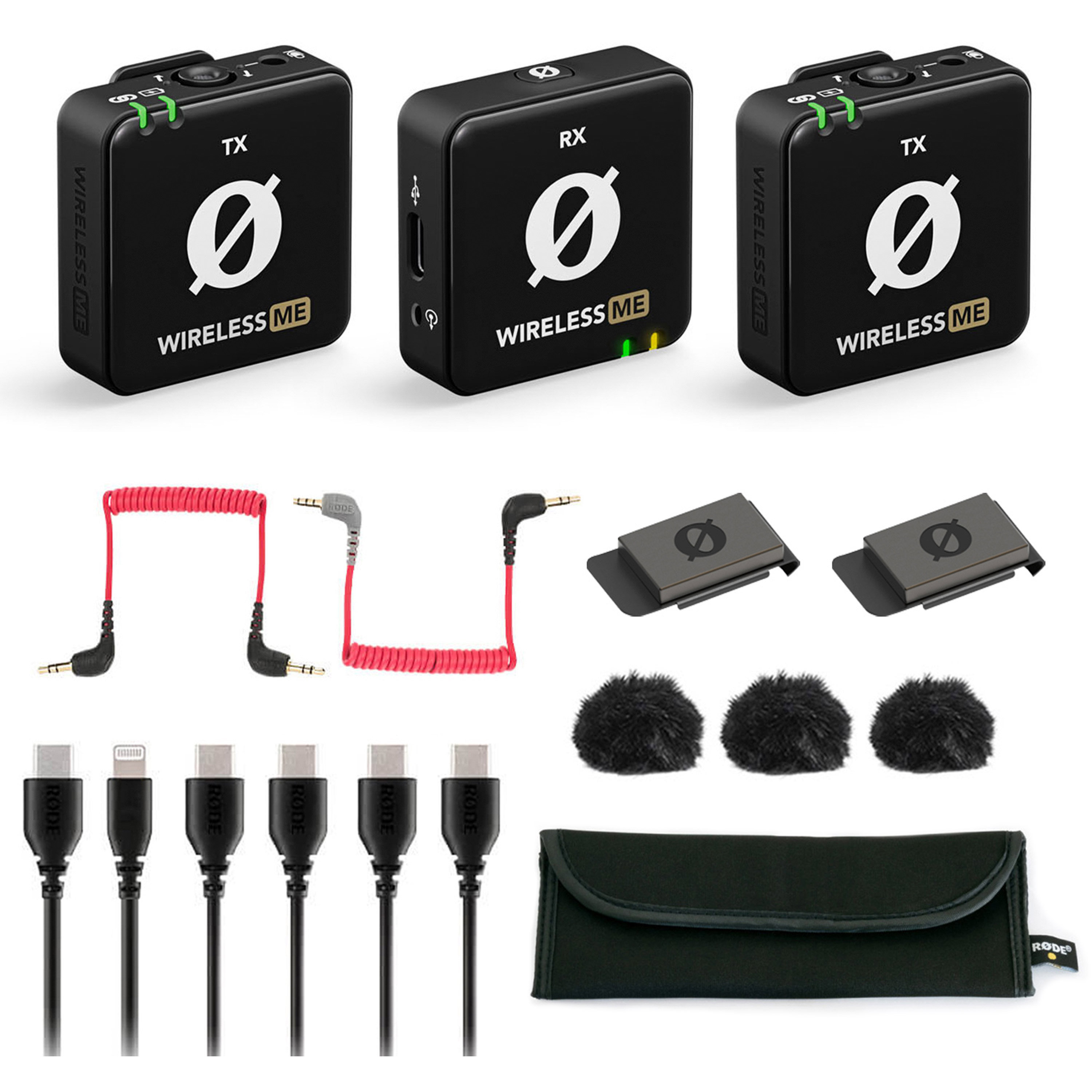 Rode Wireless ME Dual - Sets podcast & broadcast SonoVente.com