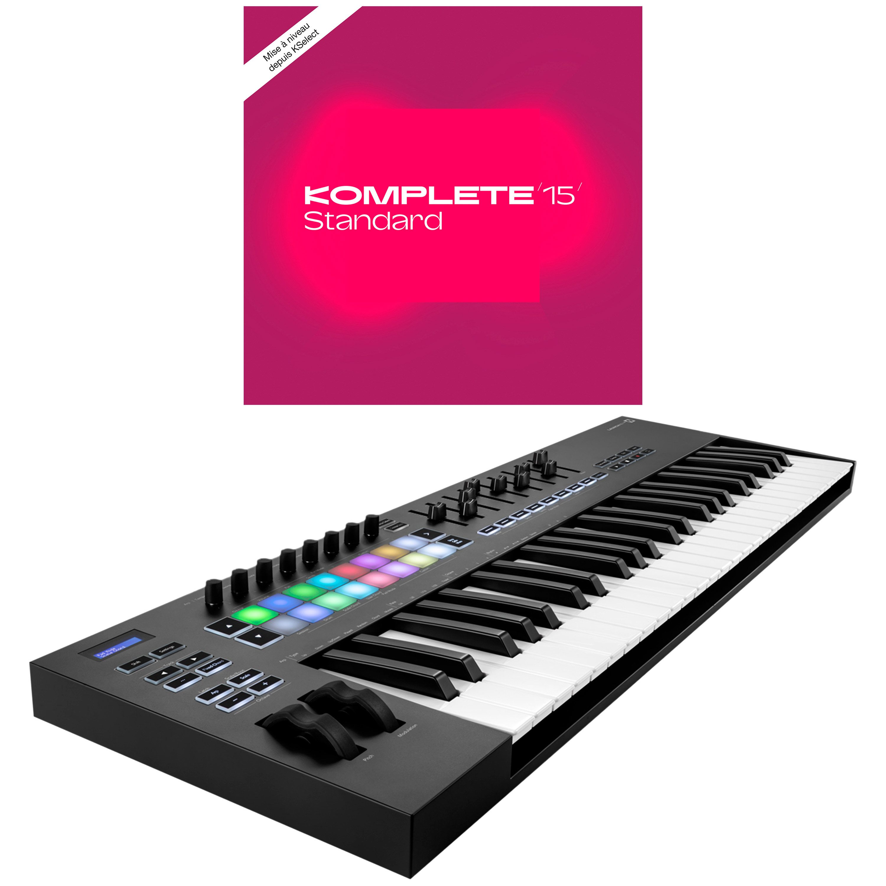 Novation Launchkey 49 MK3 + Komplete 15 Standard Upgrade ...