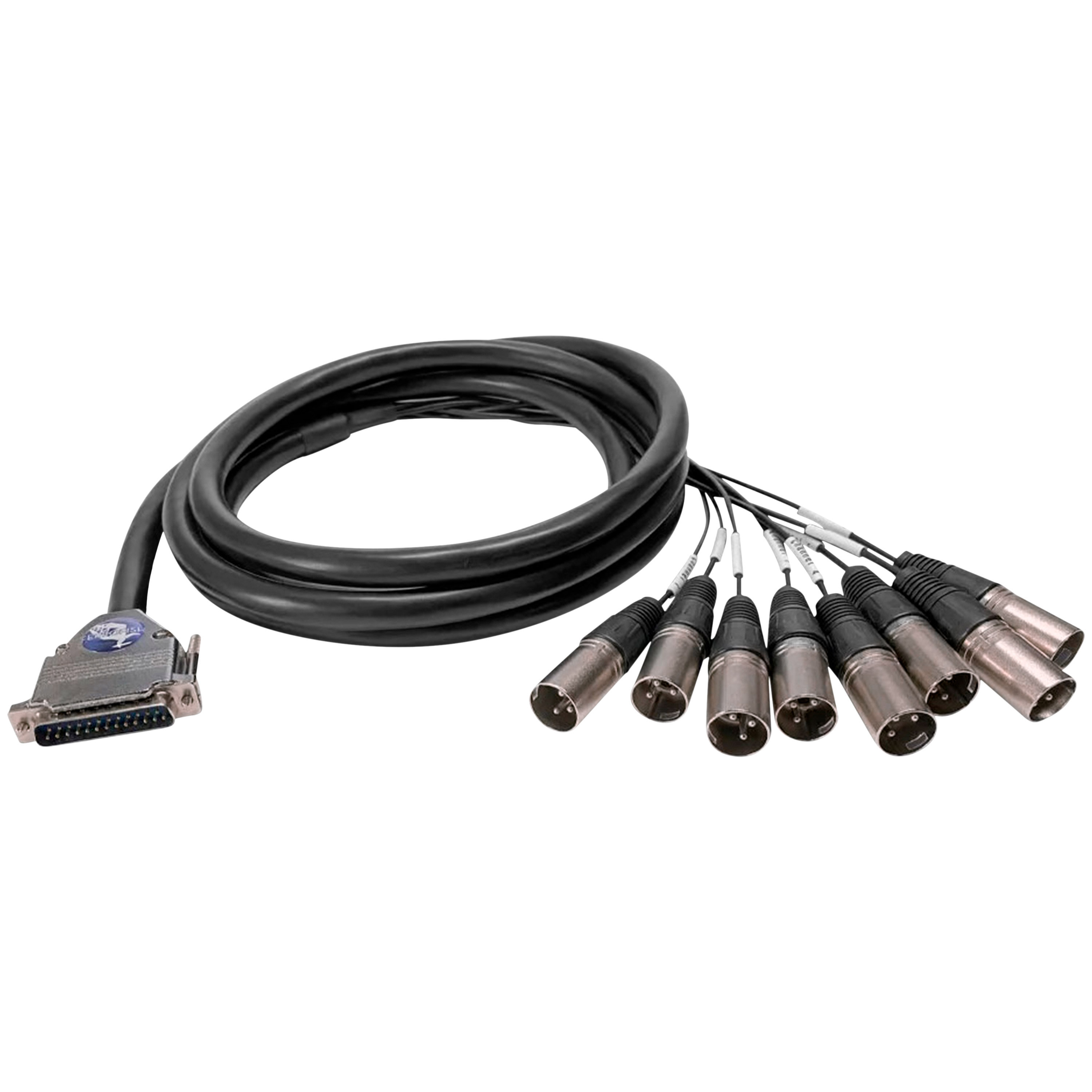 Ferrofish Breakout cable DB25 XLR Mâle 3M - Multipaire SonoVente.com