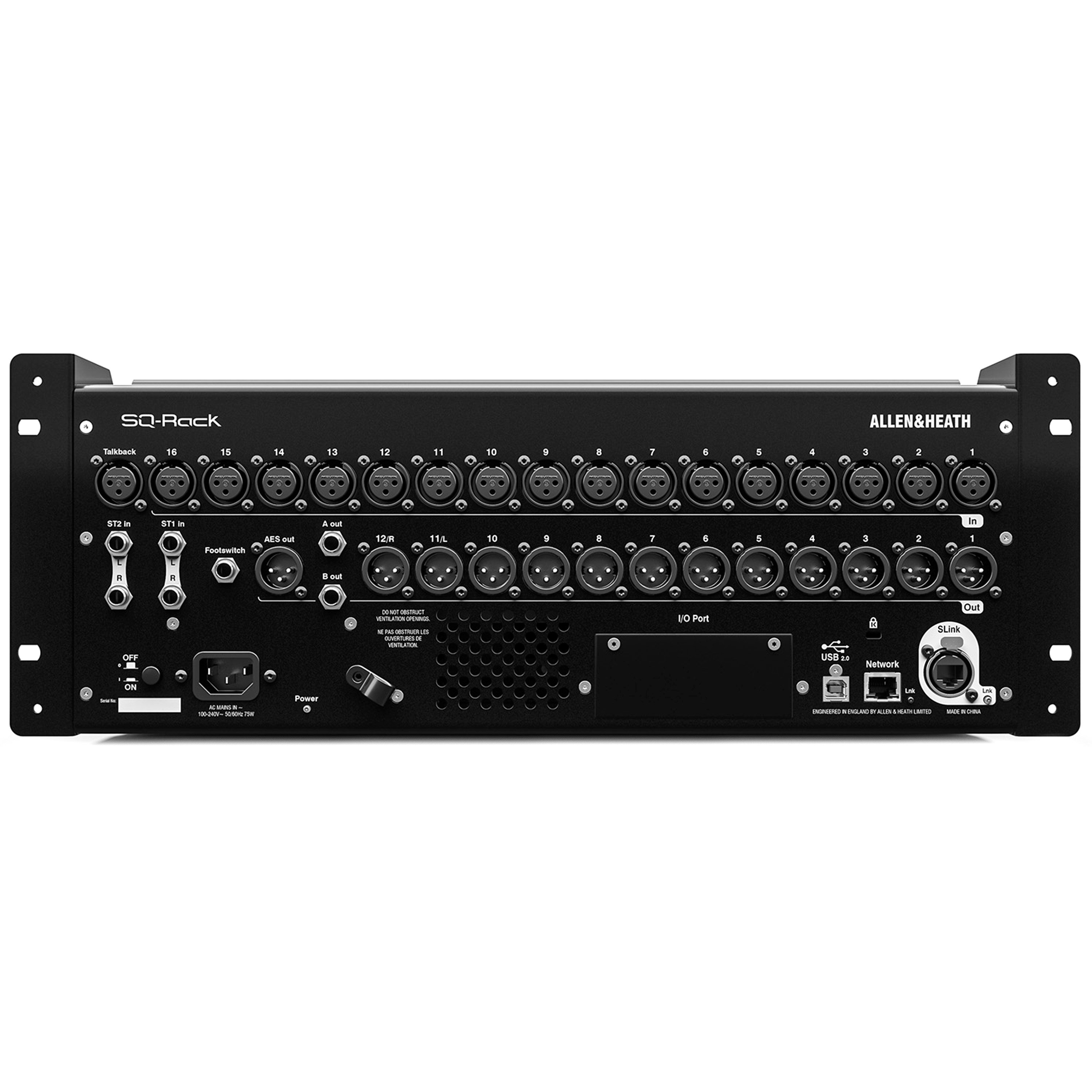 Allen & Heath SQ-Rack - Console de mixage numérique SonoVente.com