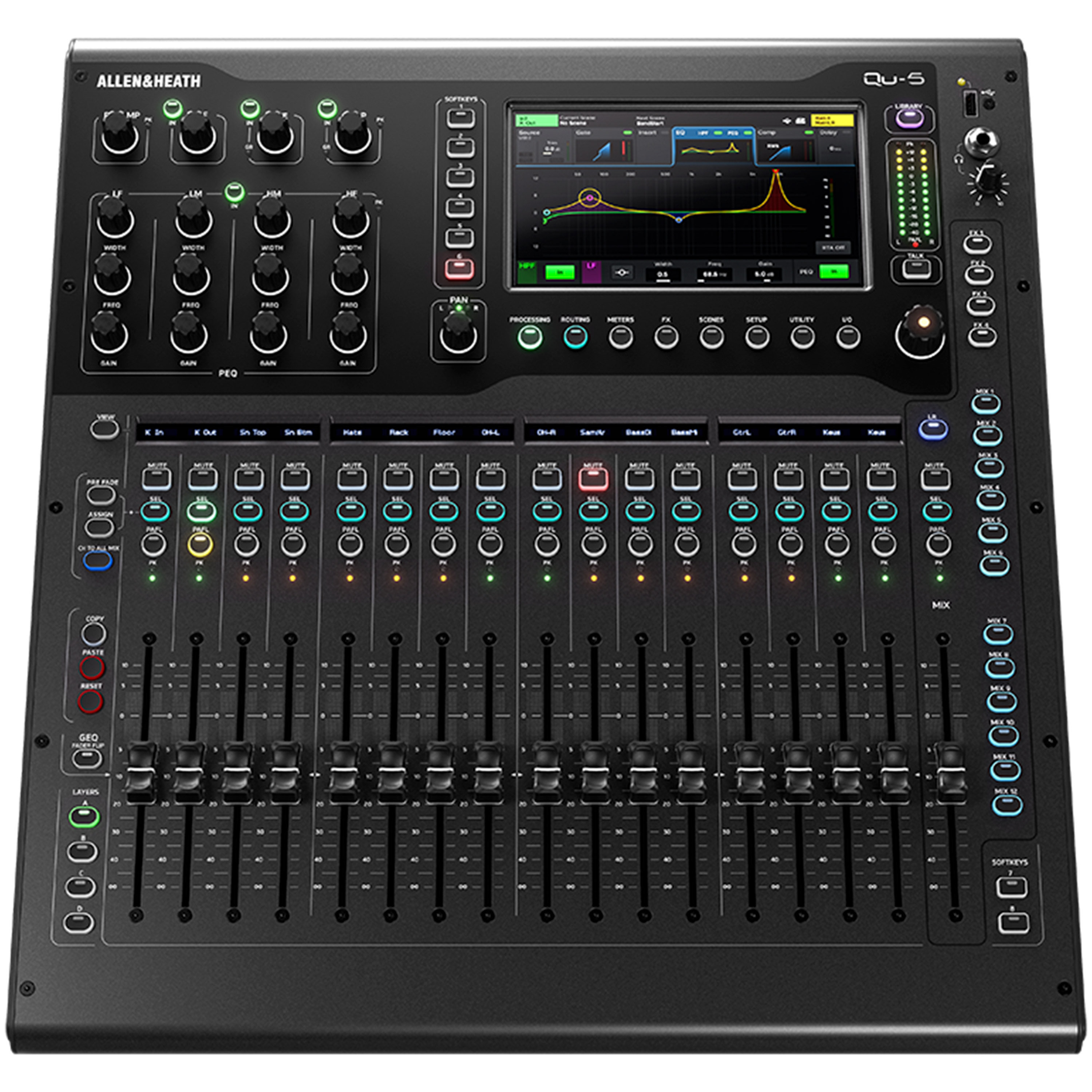 Allen & Heath Qu-5 - Console de mixage numérique SonoVente.com