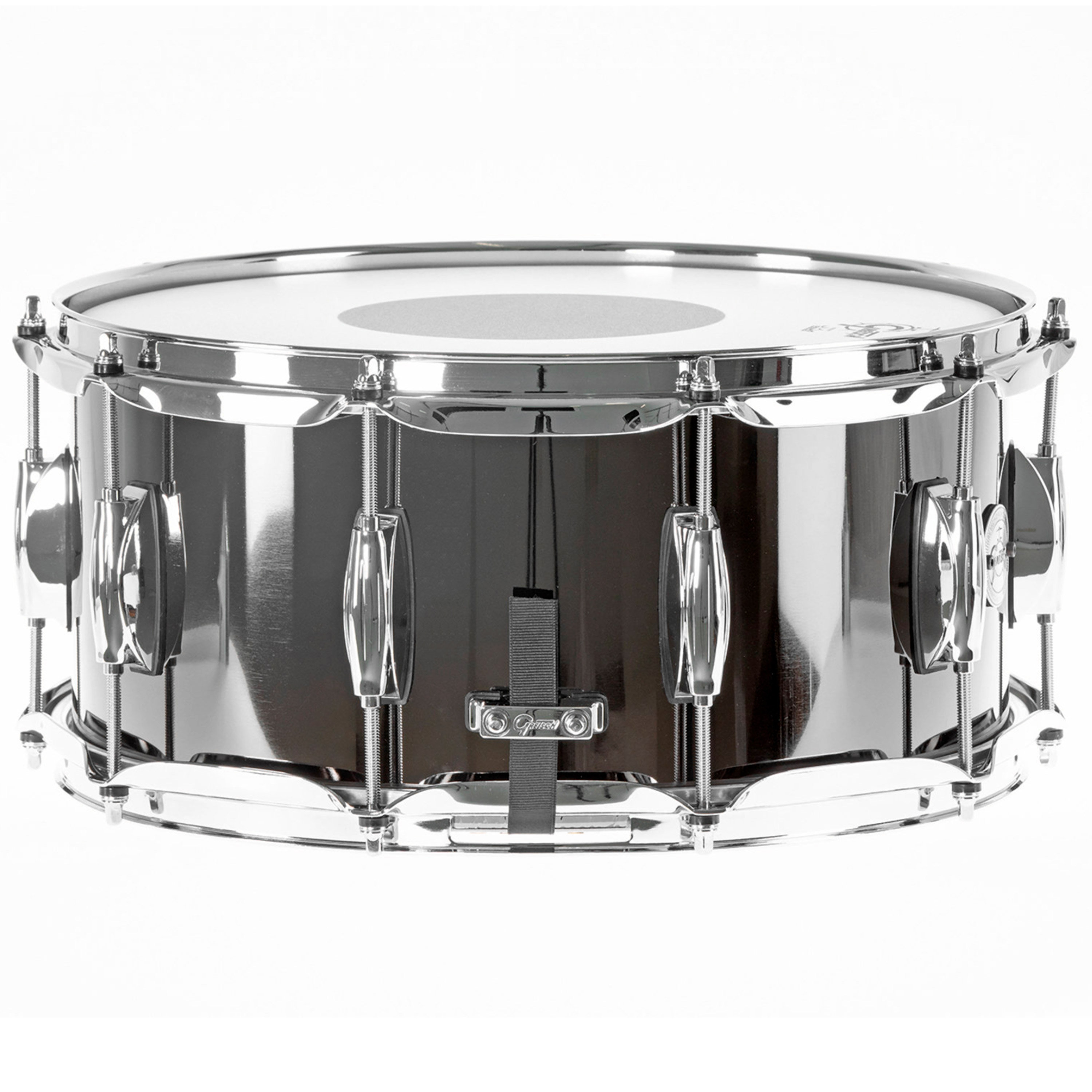 Gretsch Drums Full Range Black Nickel over Steel Snare 14 x 6,5 - Fût ...