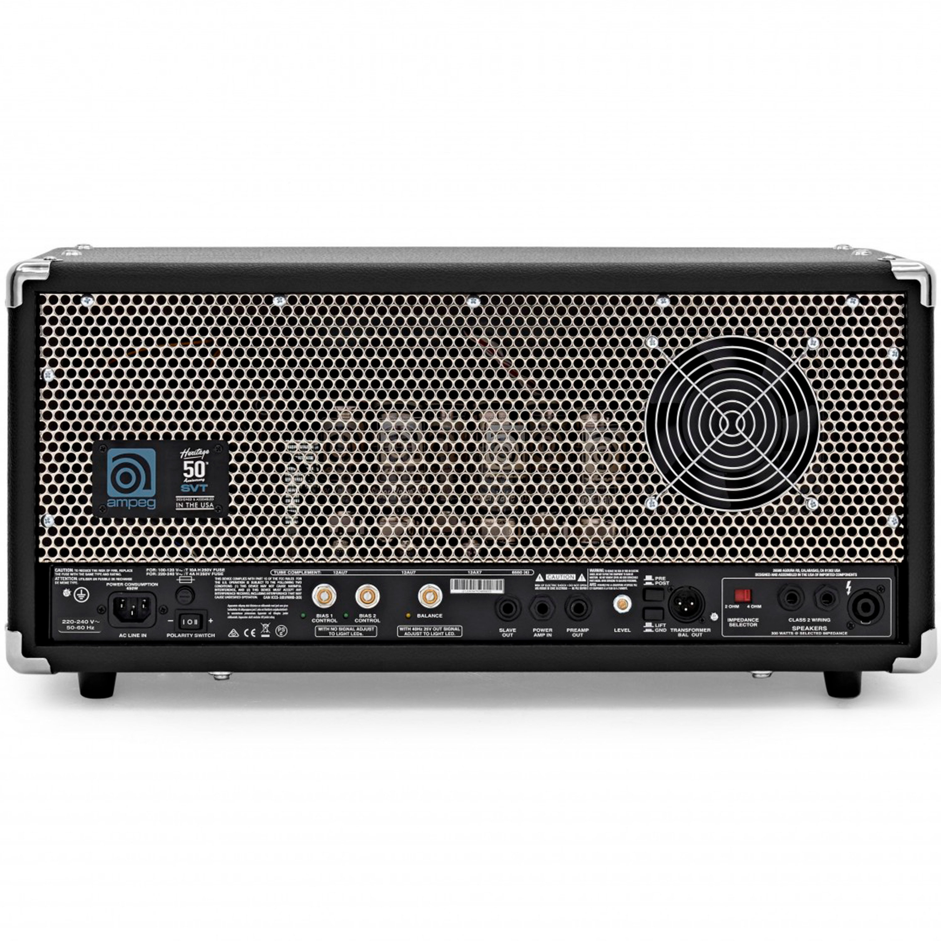 Ampeg Heritage 50th Anniversary SVT - Tête d'ampli basse SonoVente.com