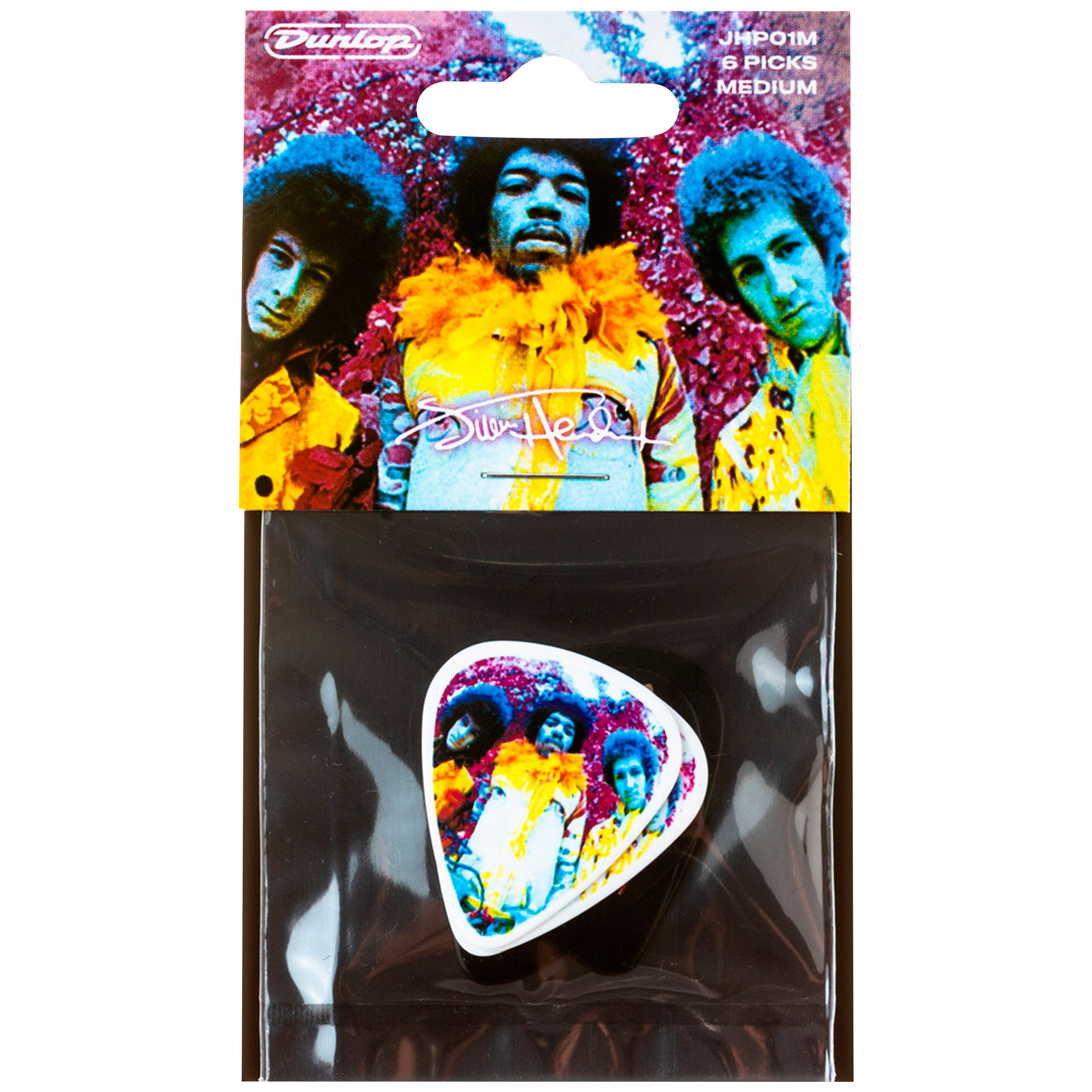Dunlop JHP01M Jimi Hendrix Are You Experienced Sachet de 6 - Médiators ...