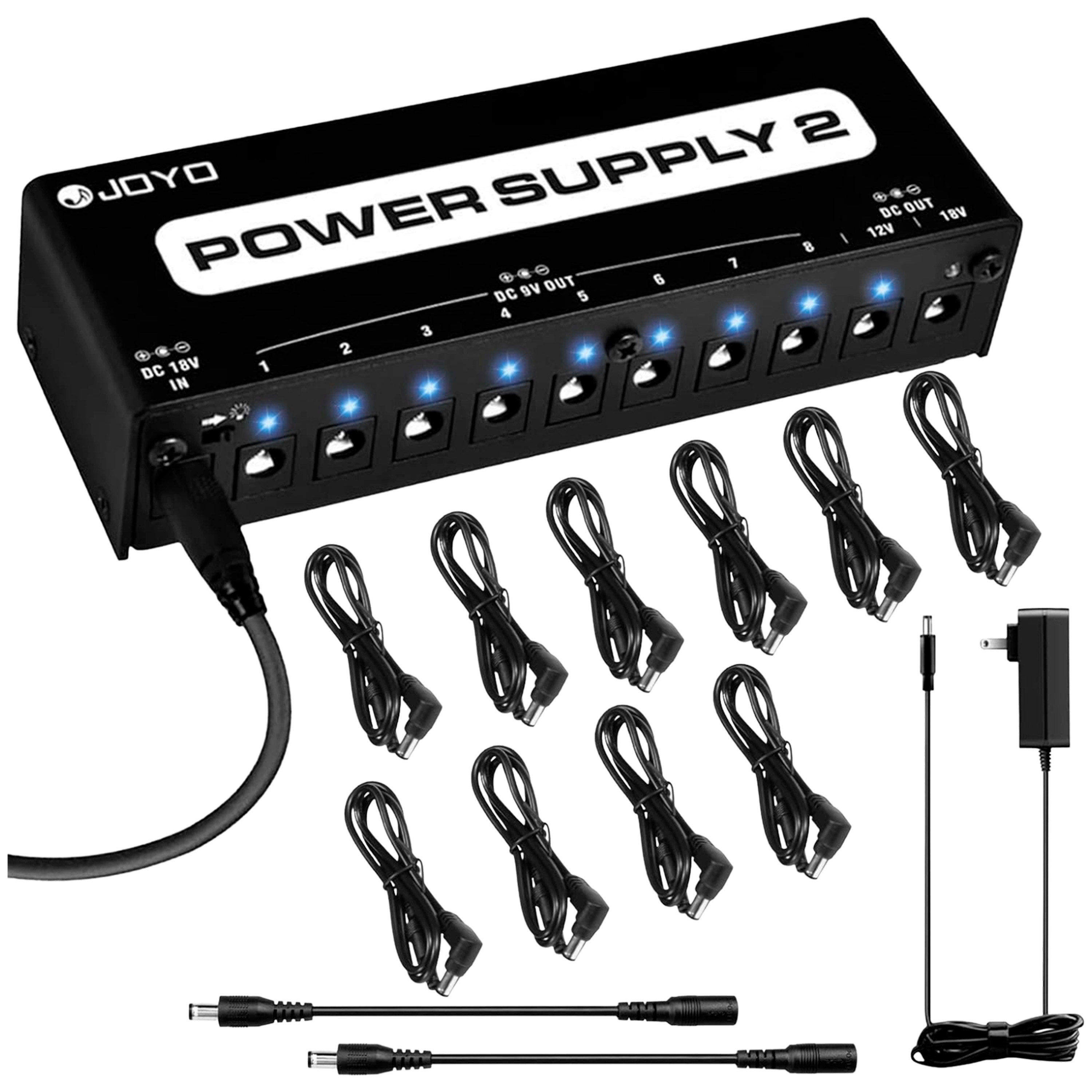 Joyo JMP-01 - Alimentación Pedales SonoVente.com - es