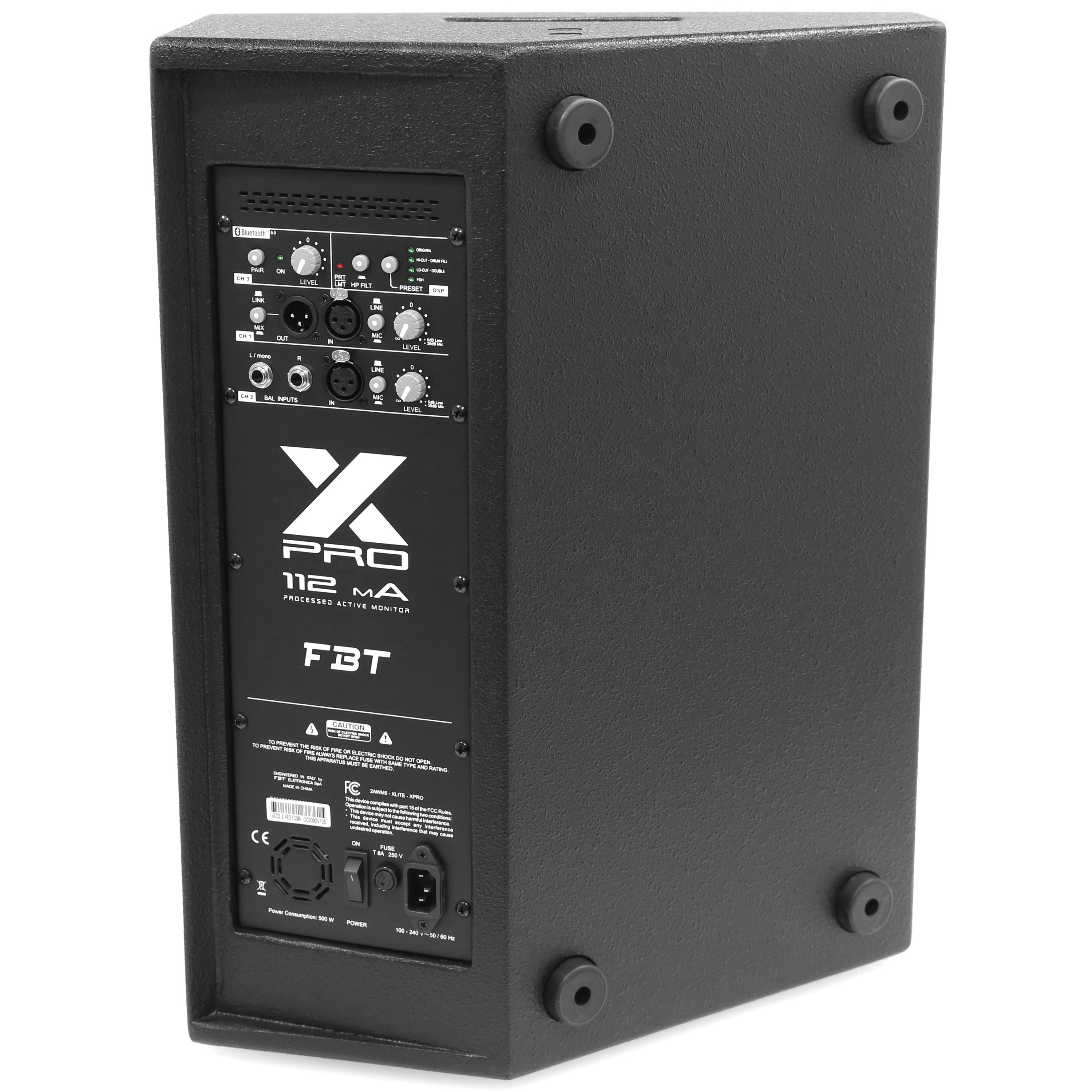 FBT Pack X-Pro 112MA + Cover - Enceinte retour de scène SonoVente.com