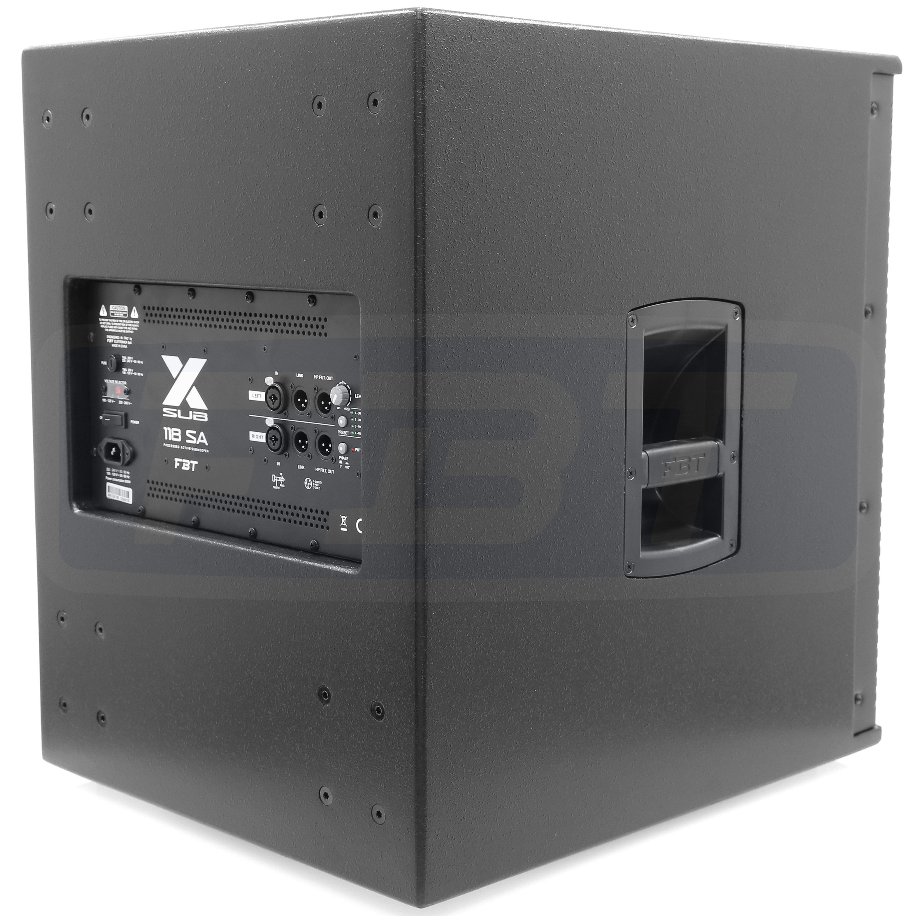 FBT Pack X-Sub 118SA + Cover - Caisson de basses SonoVente.com