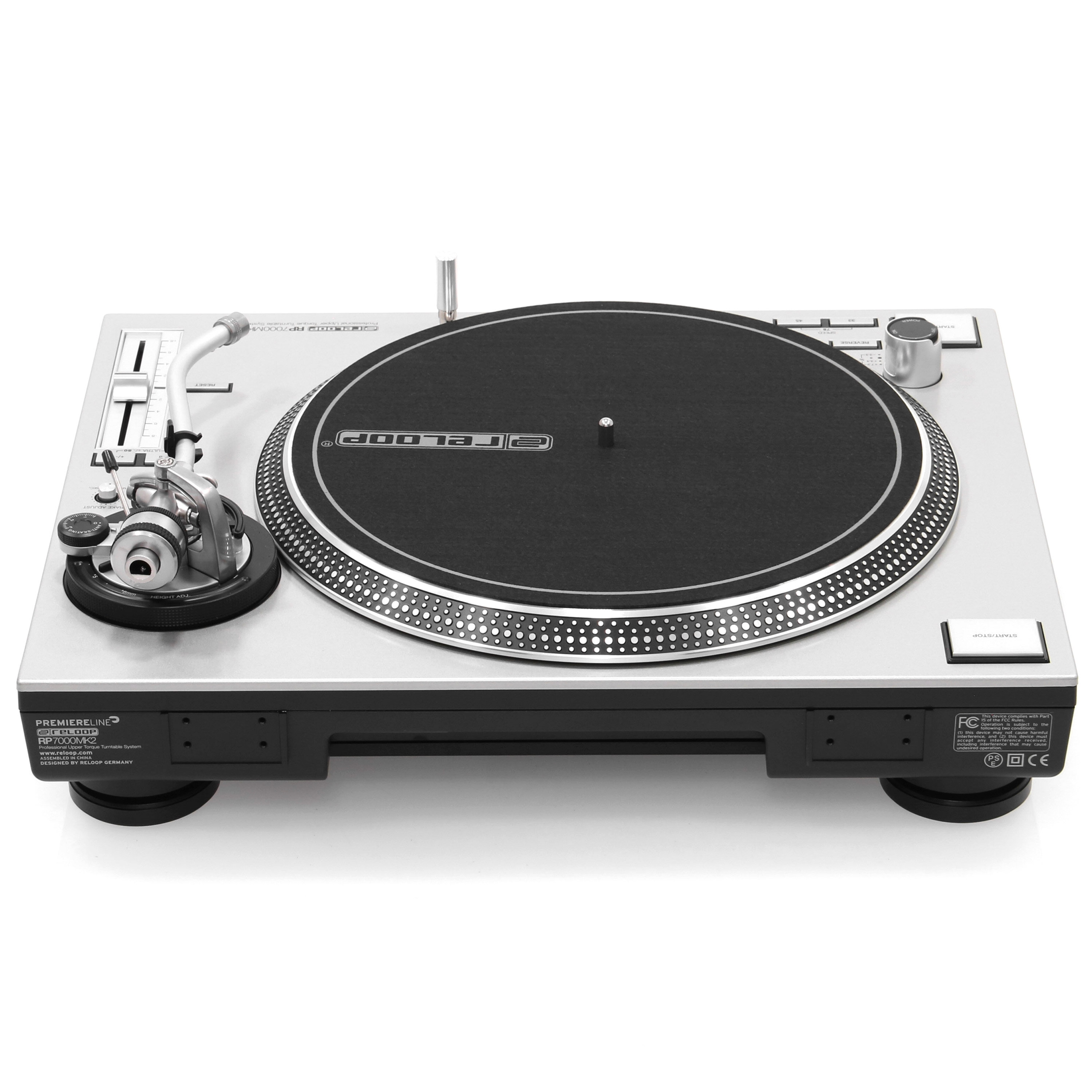 Reloop Pack RP 7000 MK2 Silver + Capot de protection - Platine à ...
