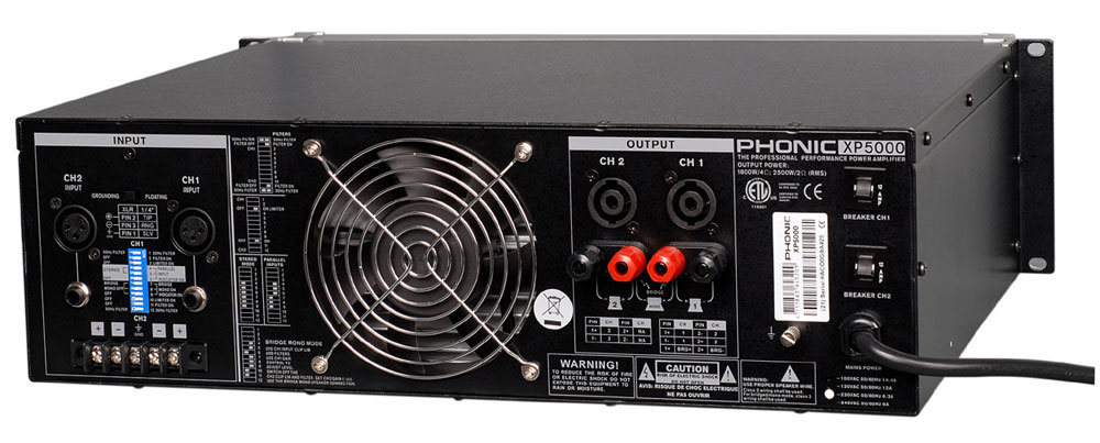 Phonic XP 3100 - Amplificateur sonorisation SonoVente.com