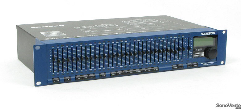 Samson D 2500 - Équaliseur et anti-larsen SonoVente.com