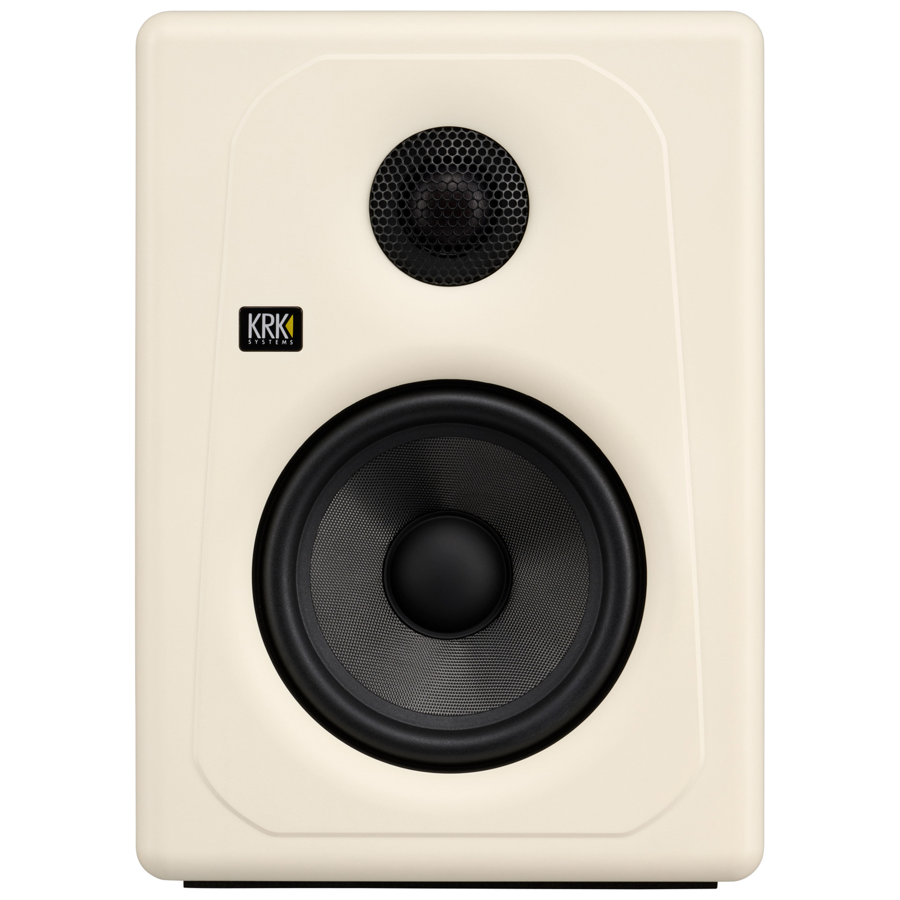 Krk Kreate 5 Latte + Supports bas (La paire) - Enceinte de monitoring SonoVente.com