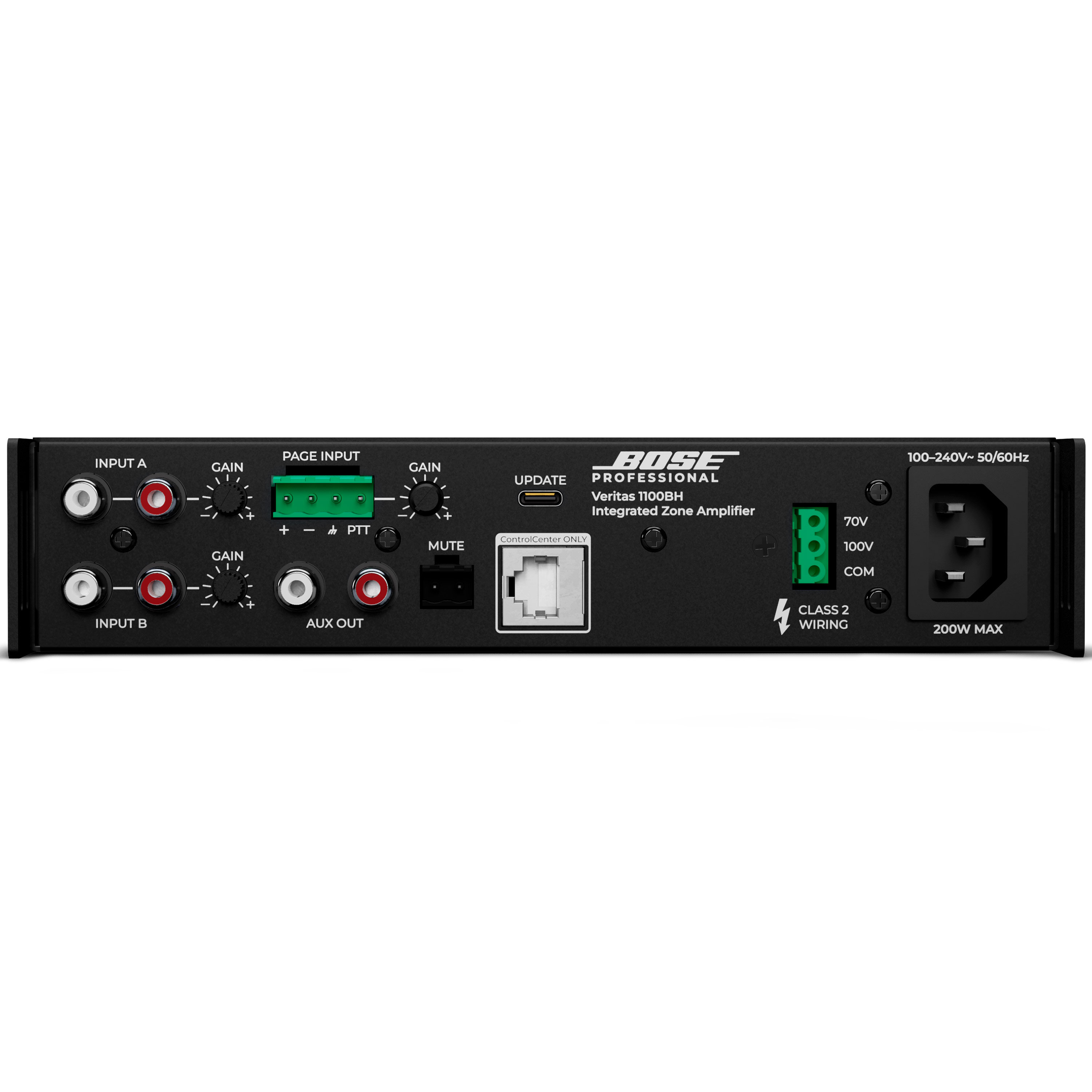 Bose Professional Veritas 1100BH - Ampli-préampli 100 V public adress SonoVente.com