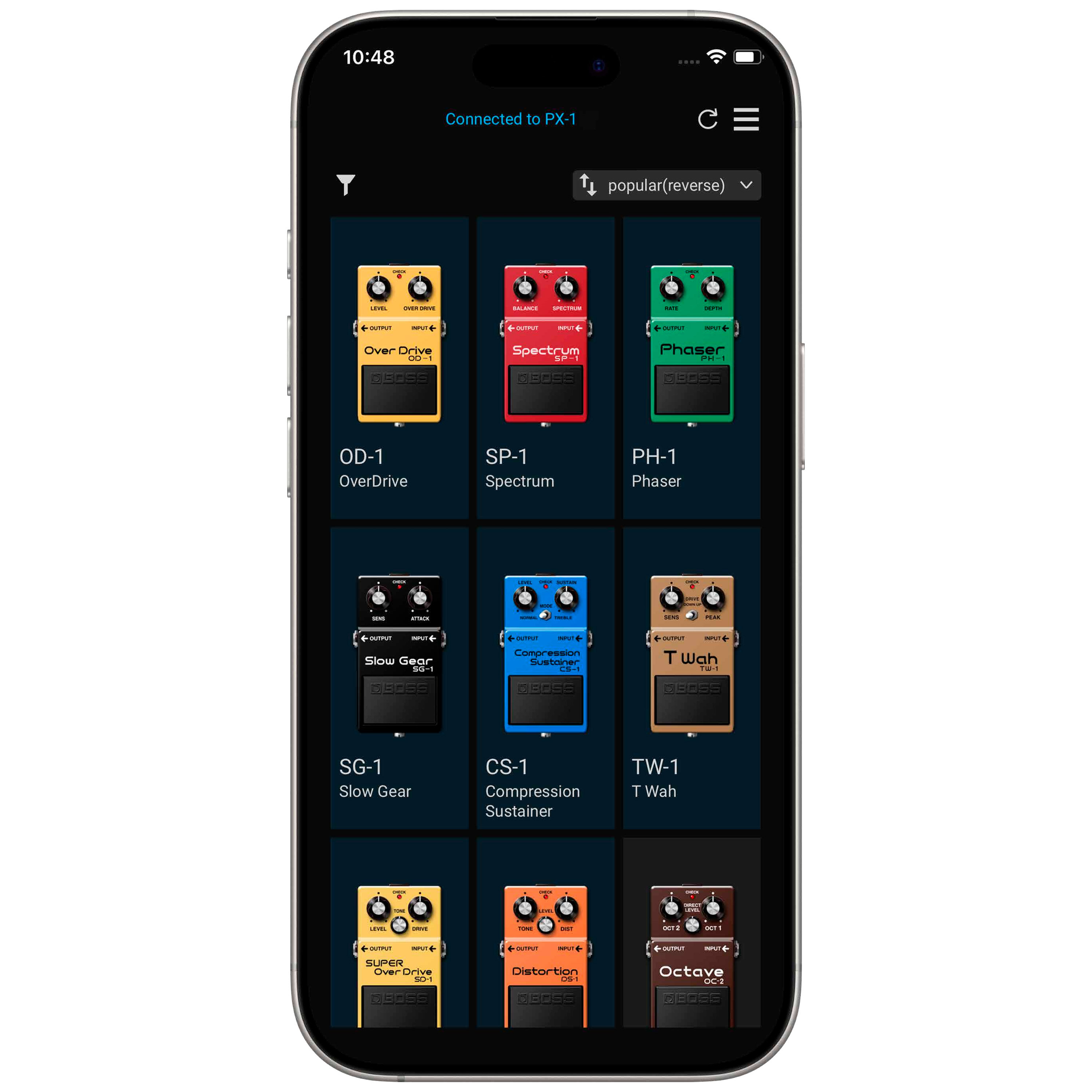 Boss PX-1 Plugout FX - Effets guitare électrique SonoVente.com