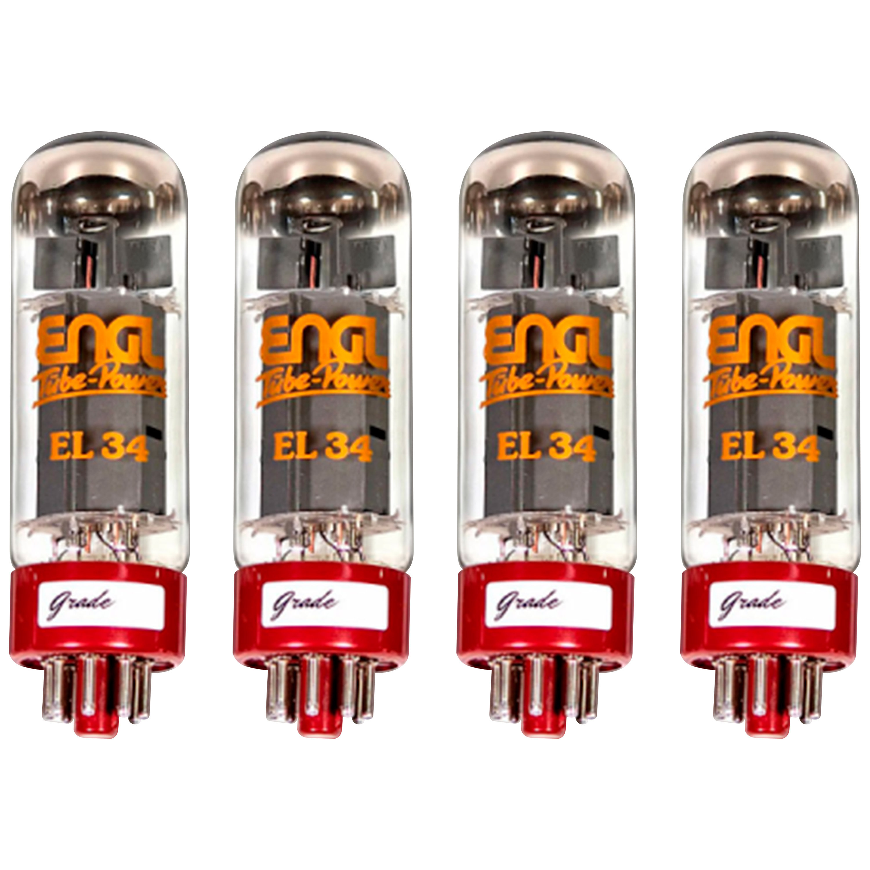 ENGL EL34 Matched Quartett Premium - Lampes El84, 6l6 SonoVente.com