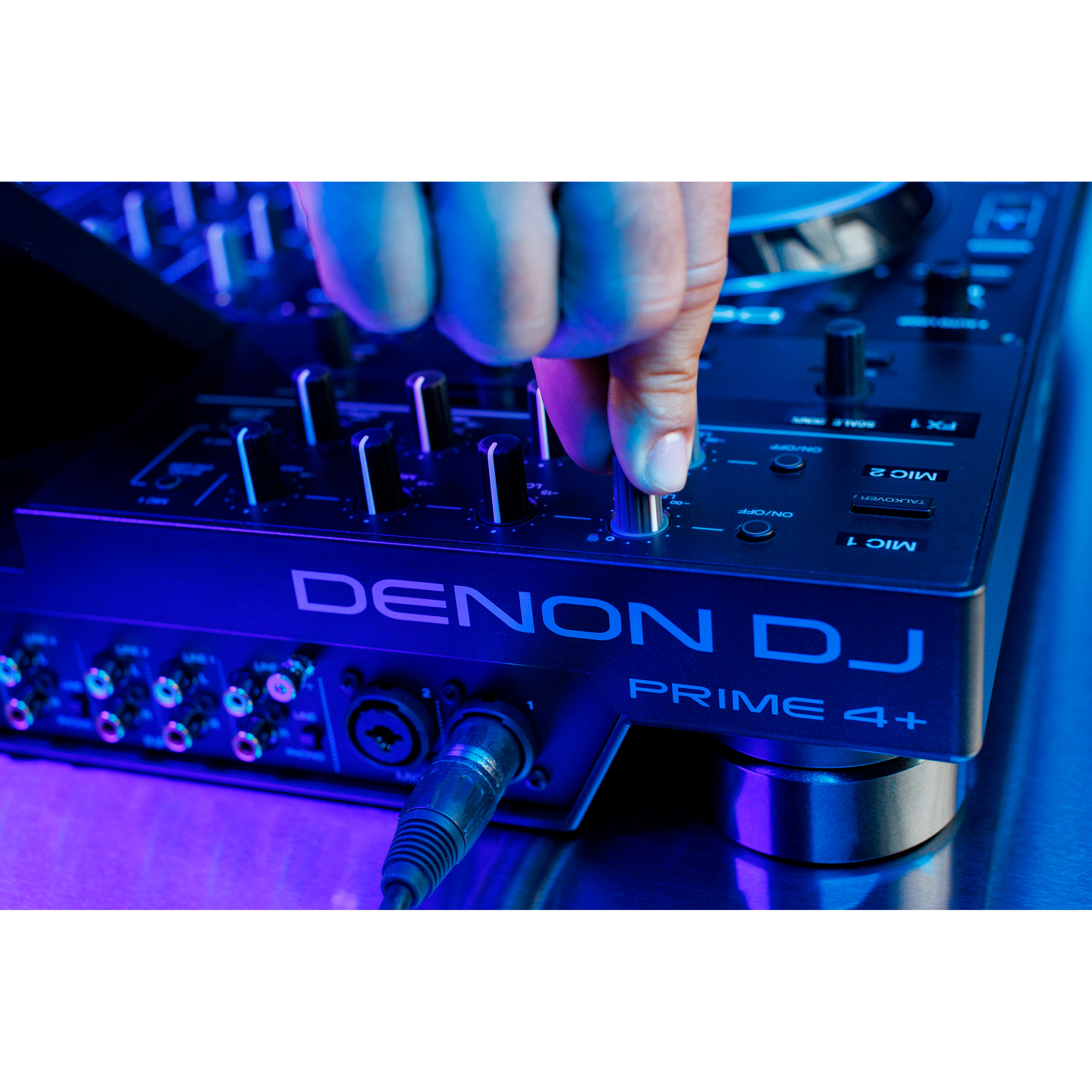 Denon DJ Pack Prime 4+ + Flight Case Silver - Stand-alone DJ-controller ...