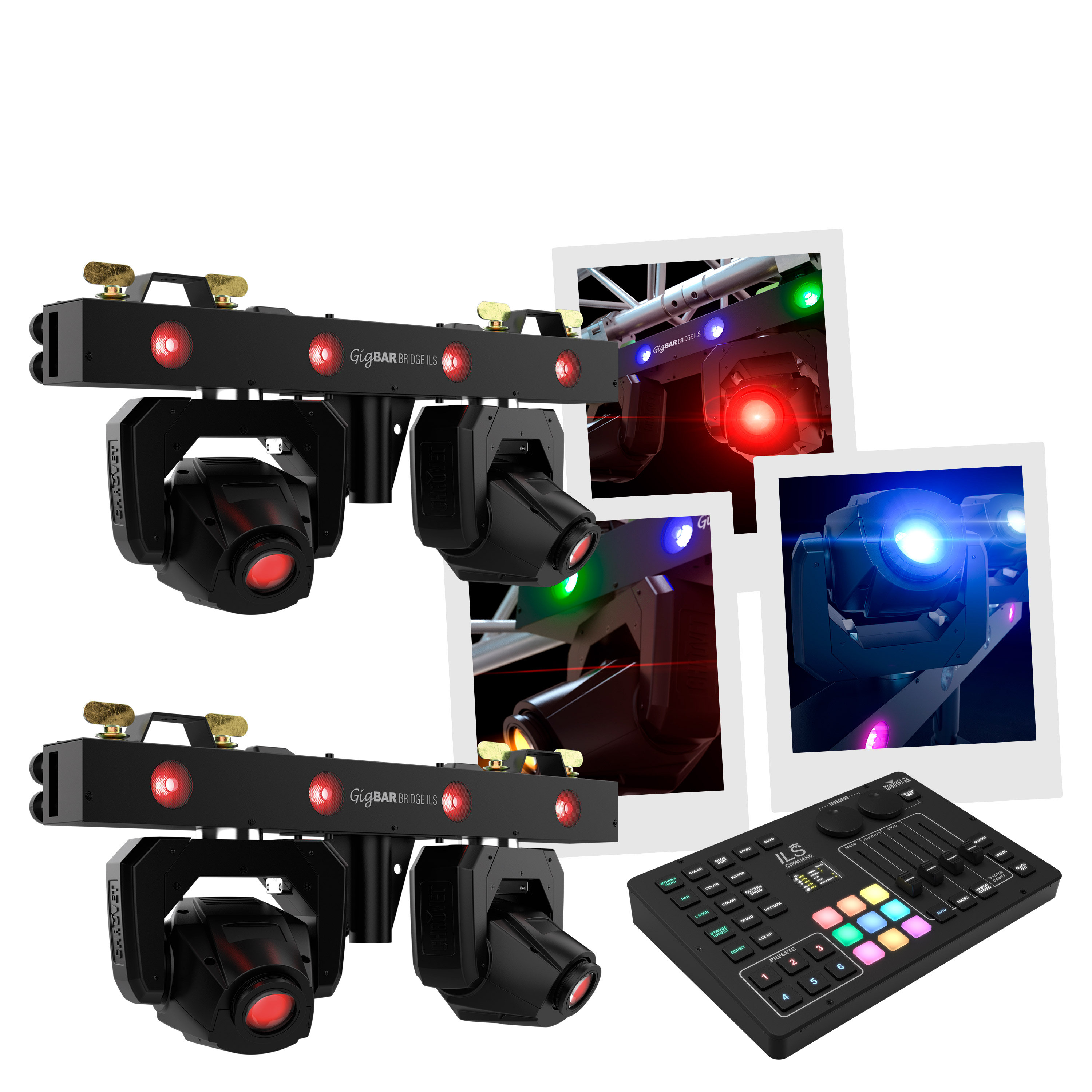 Chauvet Pack ILS Command + GigBAR Bridge ILS - DMX-controller SonoVente ...