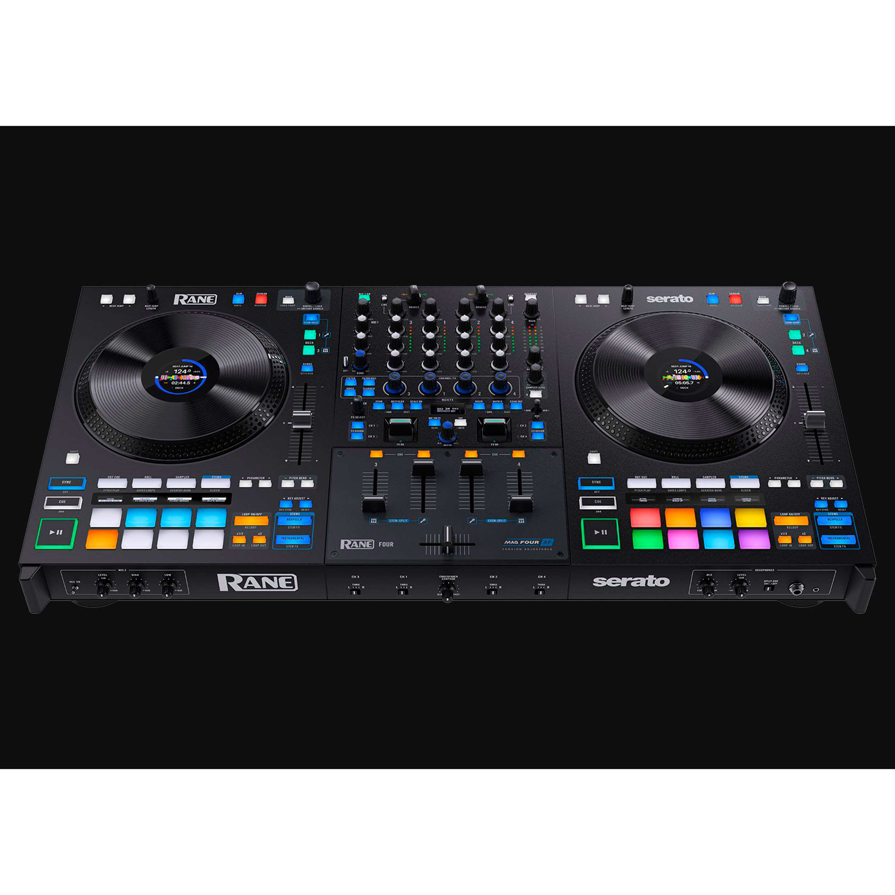 Rane Pack Four + Enceinte Rokit RP7 G5 (la paire) - Contrôleur DJ USB ...