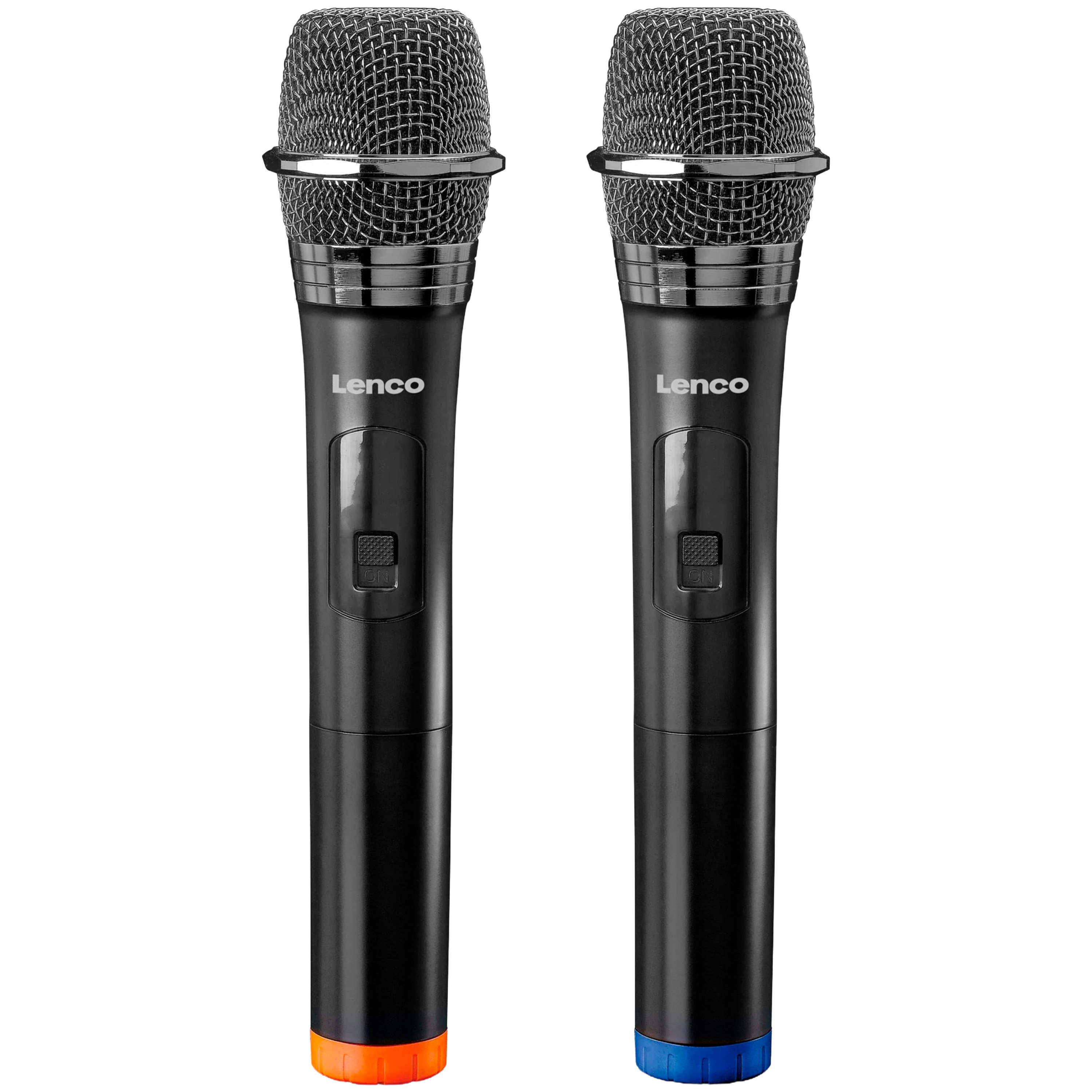 Lenco MCW-020BK sans fil(la paire) - Micro HF chant SonoVente.com
