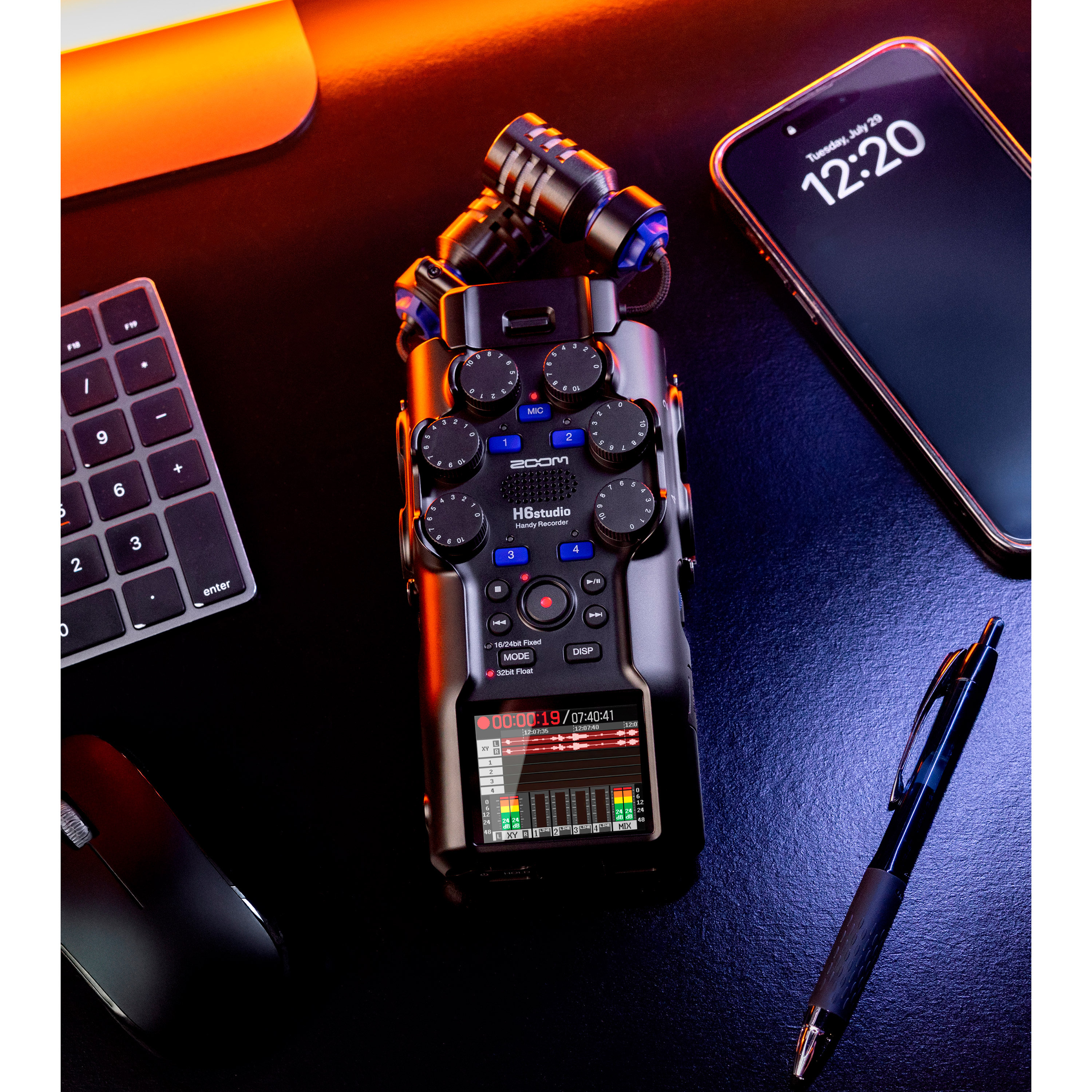 Zoom H6 Studio - Enregistreur portable SonoVente.com
